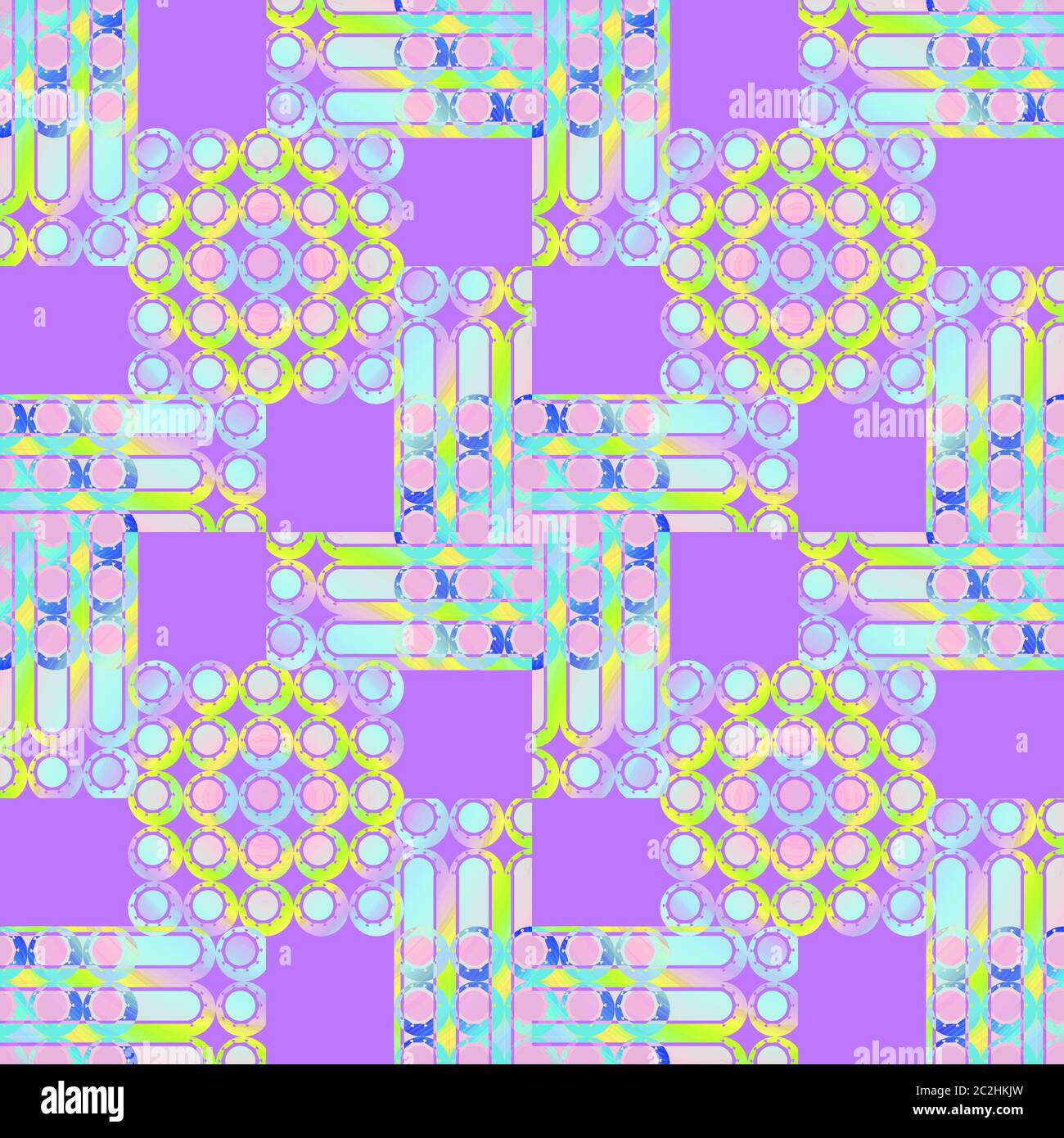 Seamless circles hi-res stock photography and images - Alamy