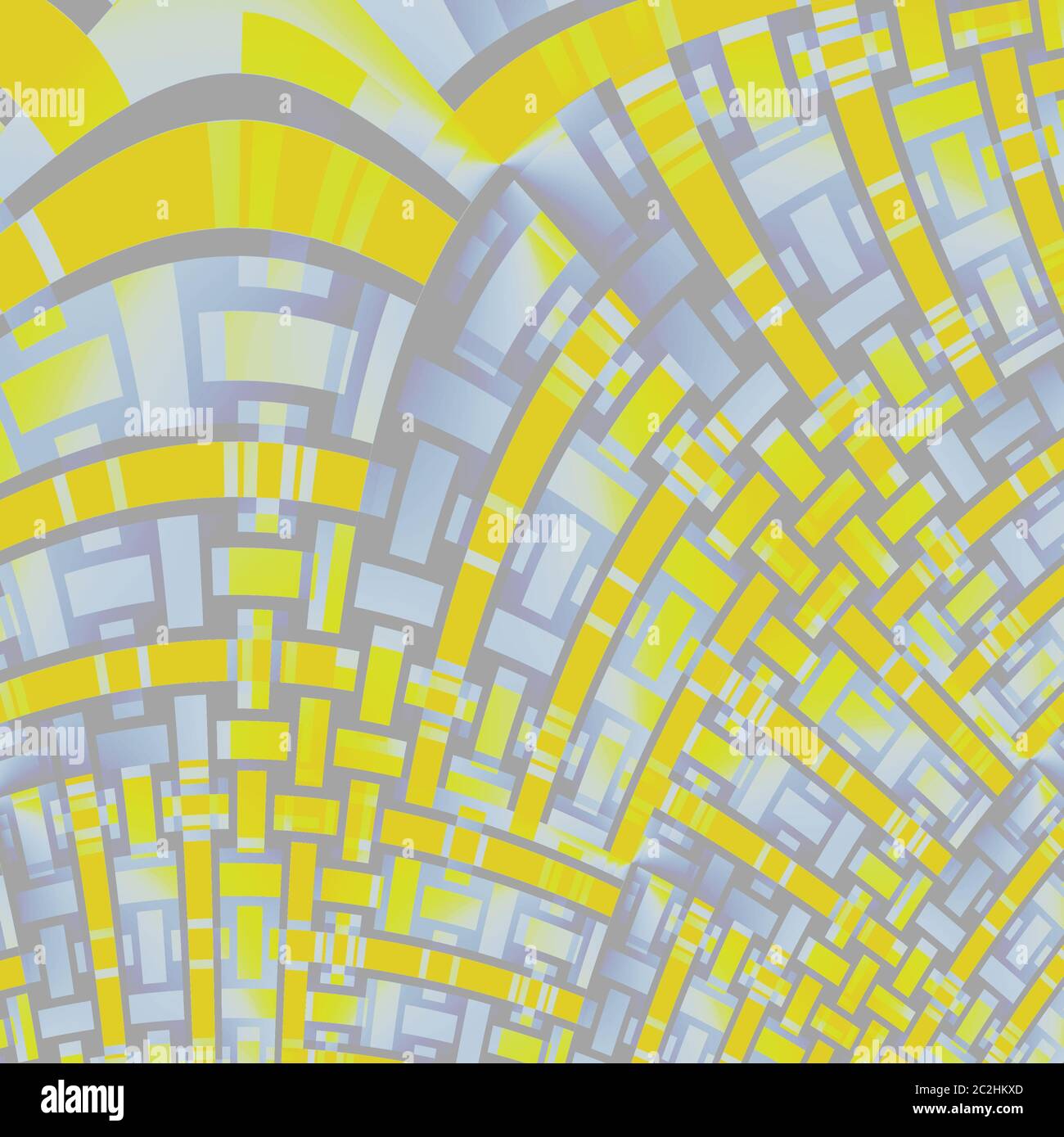 Curved stripes pattern yellow purple gray diagonally irregular Stock ...