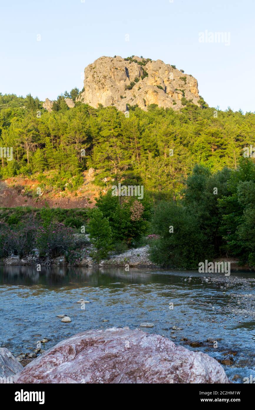 River, Earth and trees in Antalya Stock Photo - Alamy