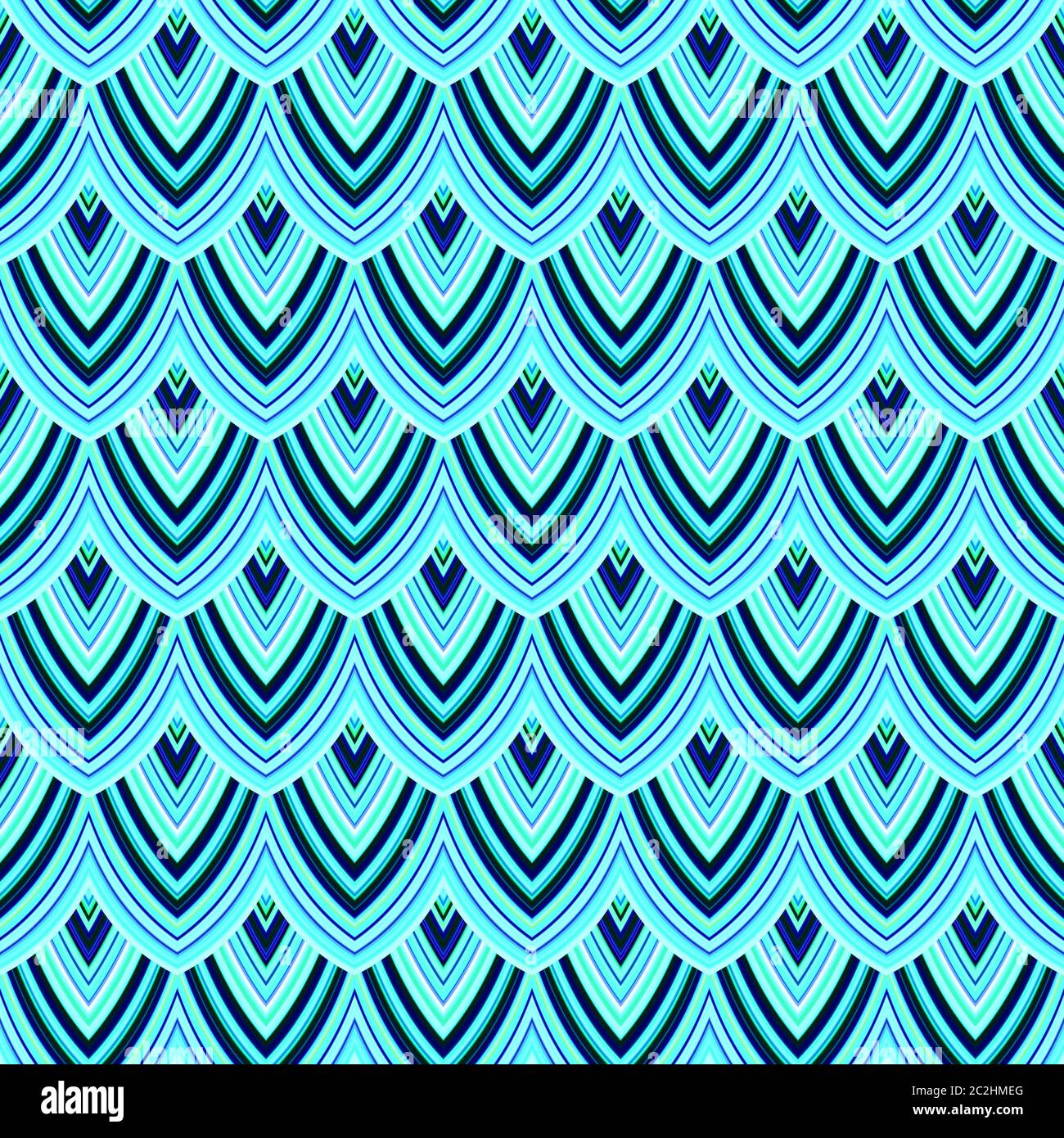 seamless repeating pattern tile of mermaid scales Stock Photo - Alamy