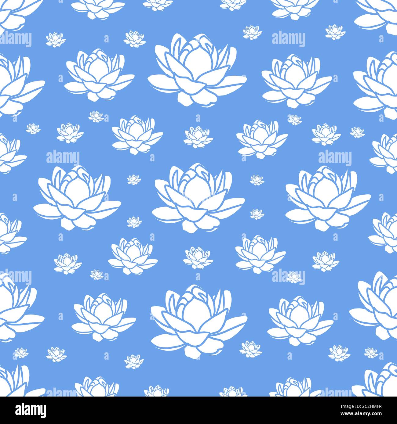 Blue Lotus Flower Wallpaper
