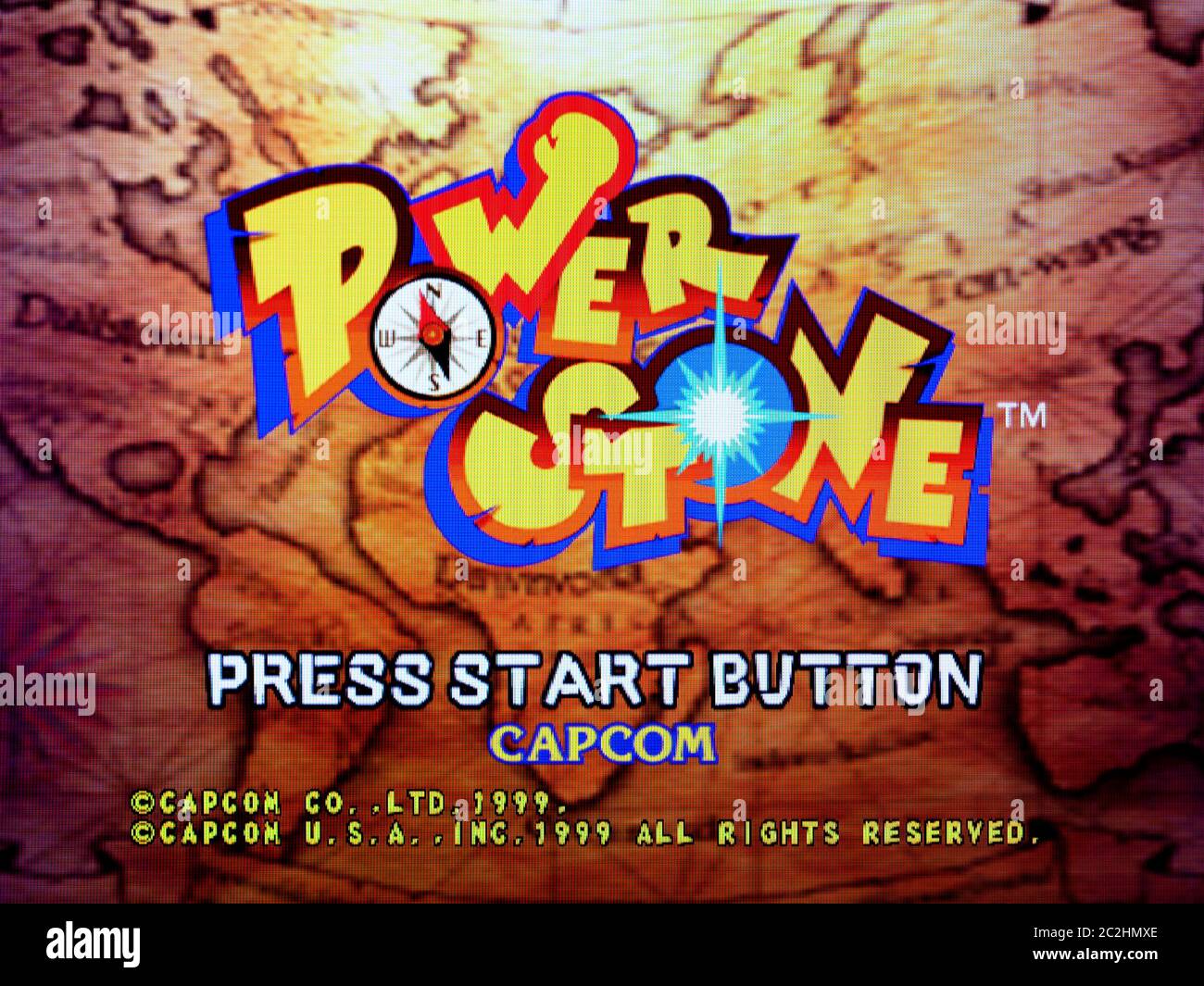 Power Stone - Sega Dreamcast Videogame - Editorial use only Stock Photo ...