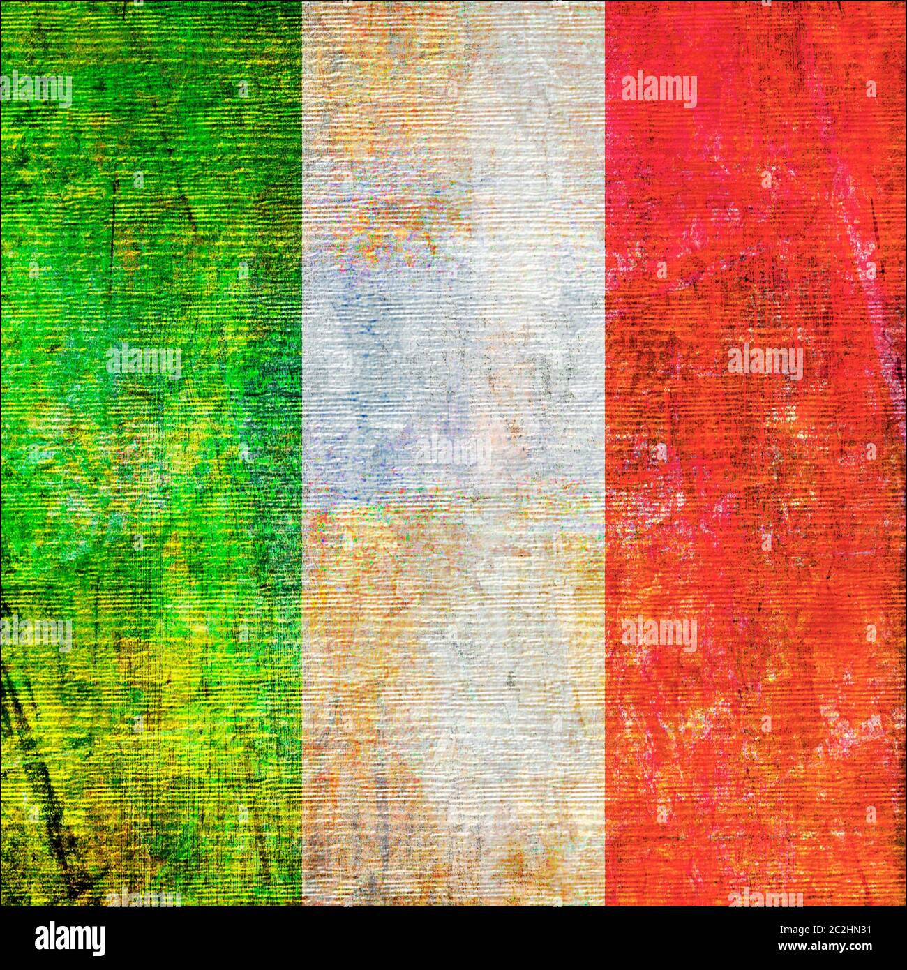 Italy flag in a modern distressed grunge style Stock Photo - Alamy