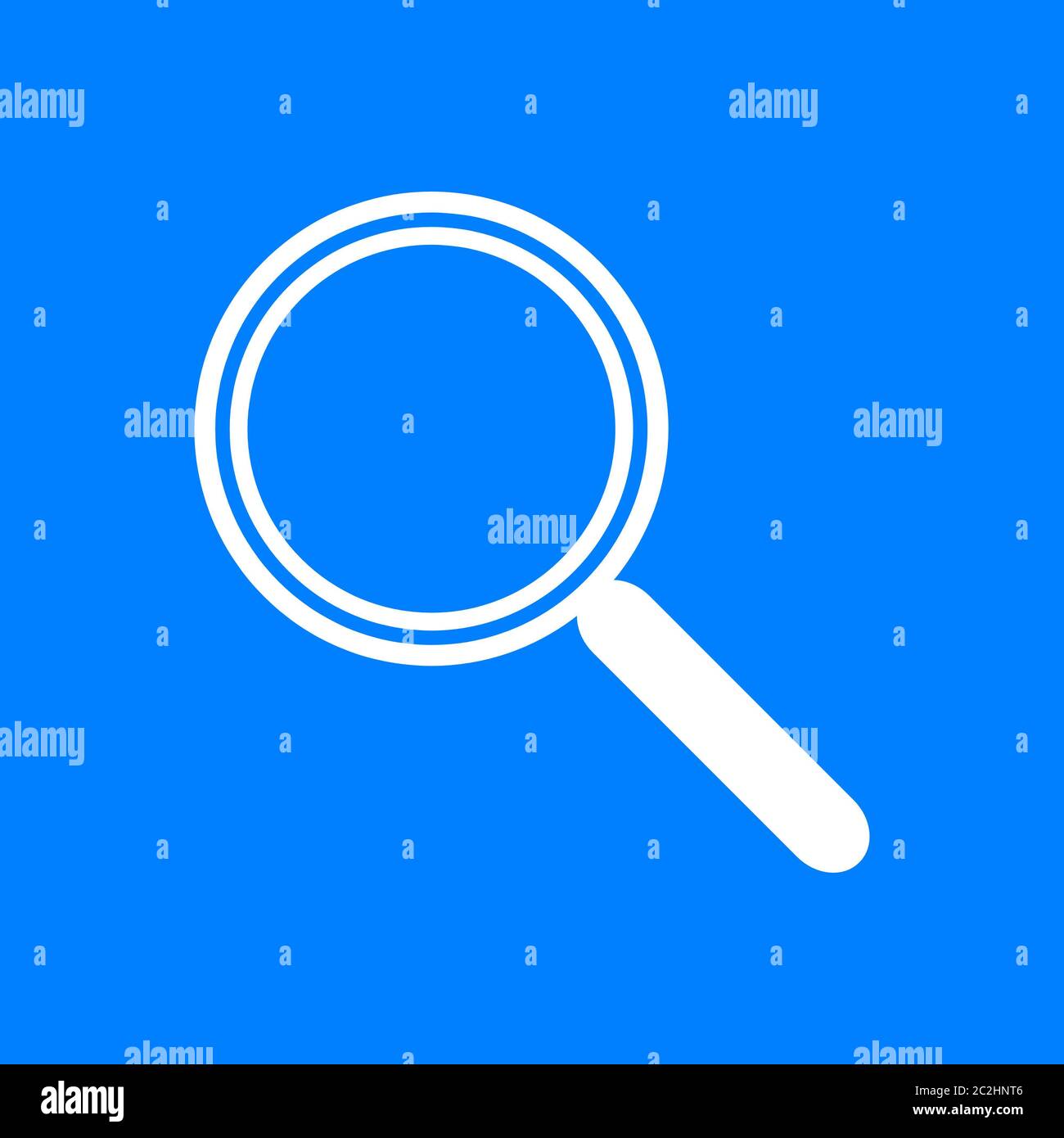 Magnifier and background Stock Photo - Alamy