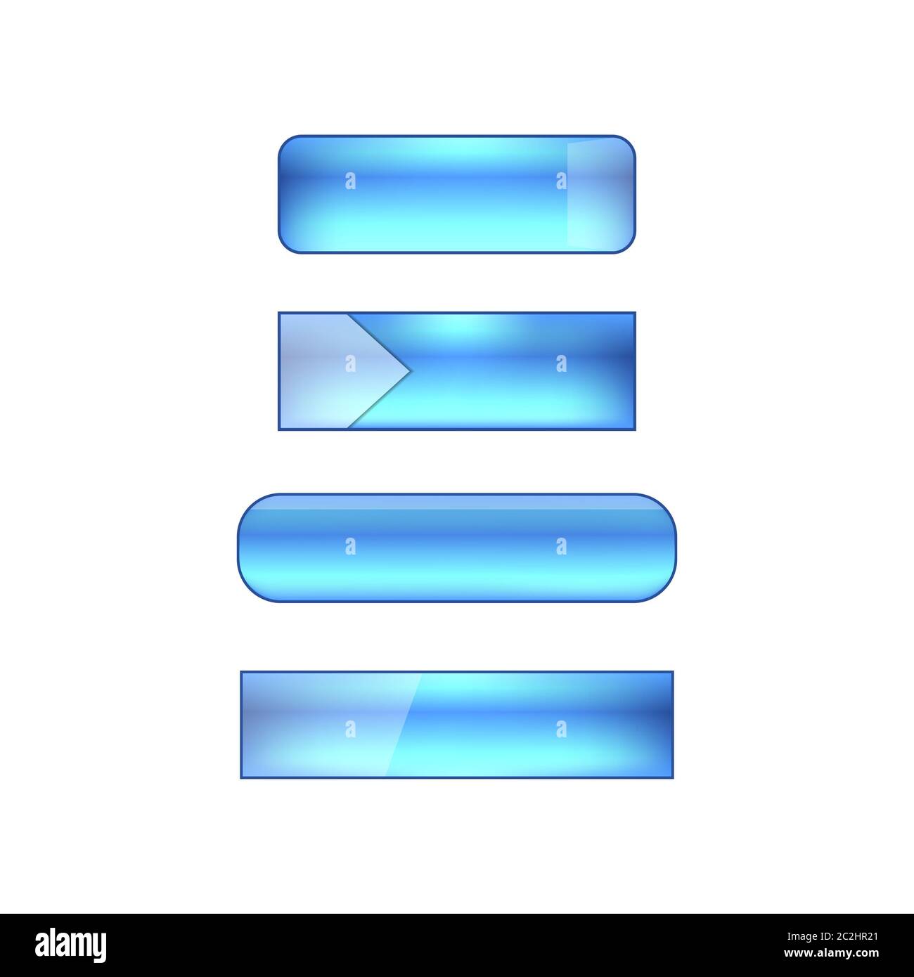 web buttons set Stock Photo - Alamy