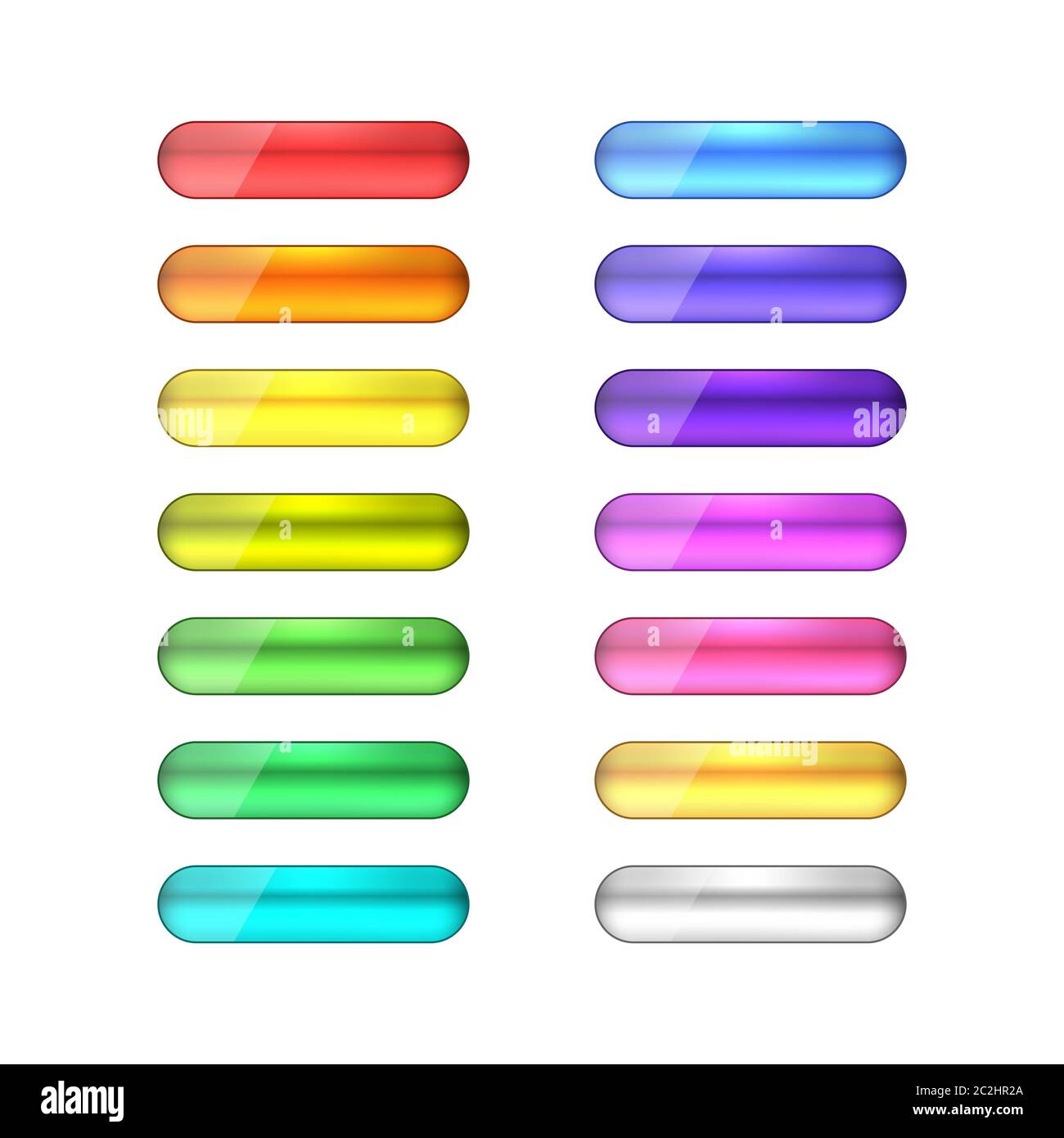 web buttons set Stock Photo - Alamy
