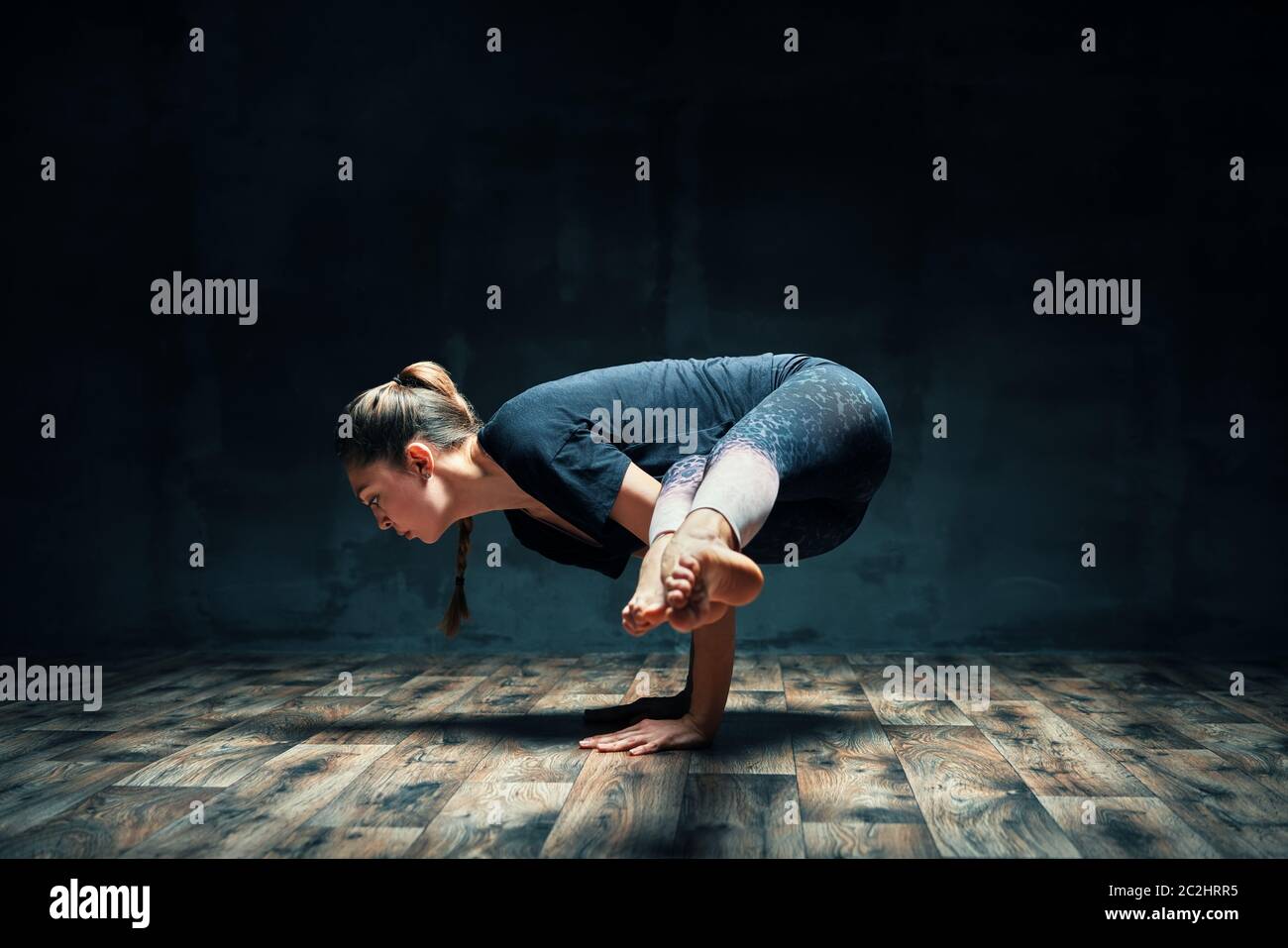 Crane Pose High Resolution Stock Photography and Images - Alamy