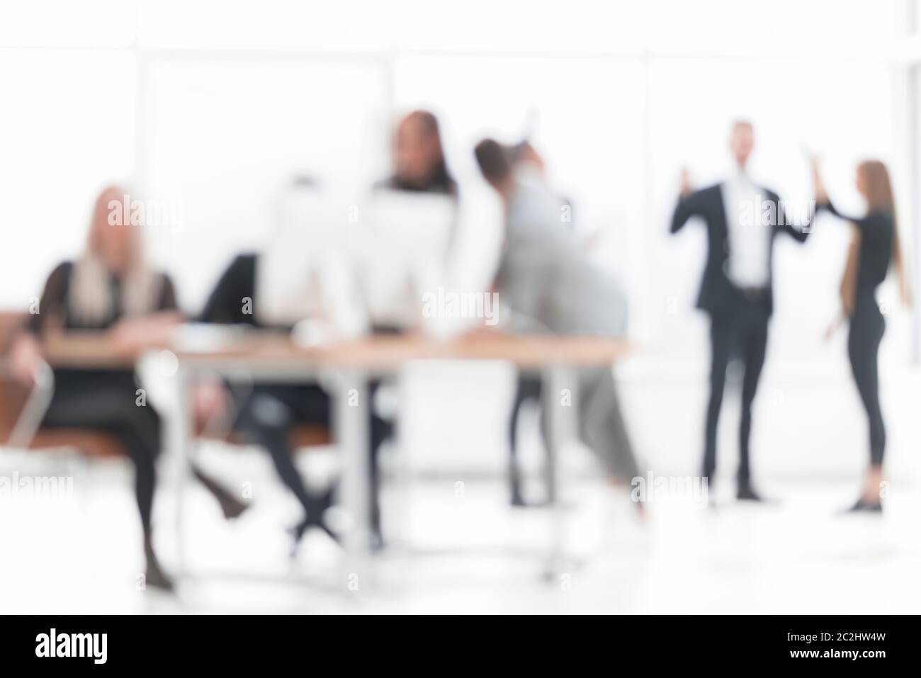 background image of employees working with business documentation Stock ...