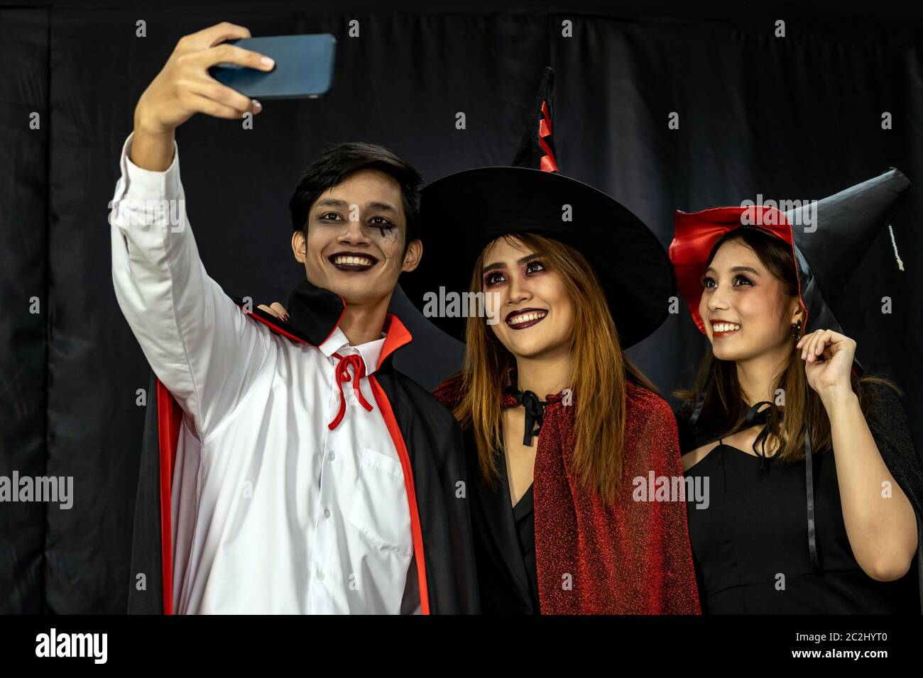 Halloween selfie hi-res stock photography and images - Alamy