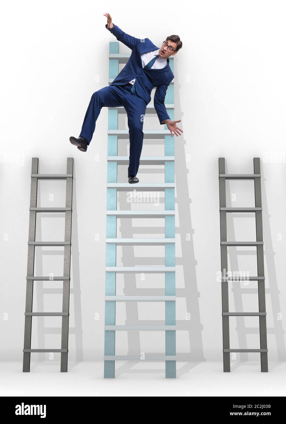 People Falling Off Ladders