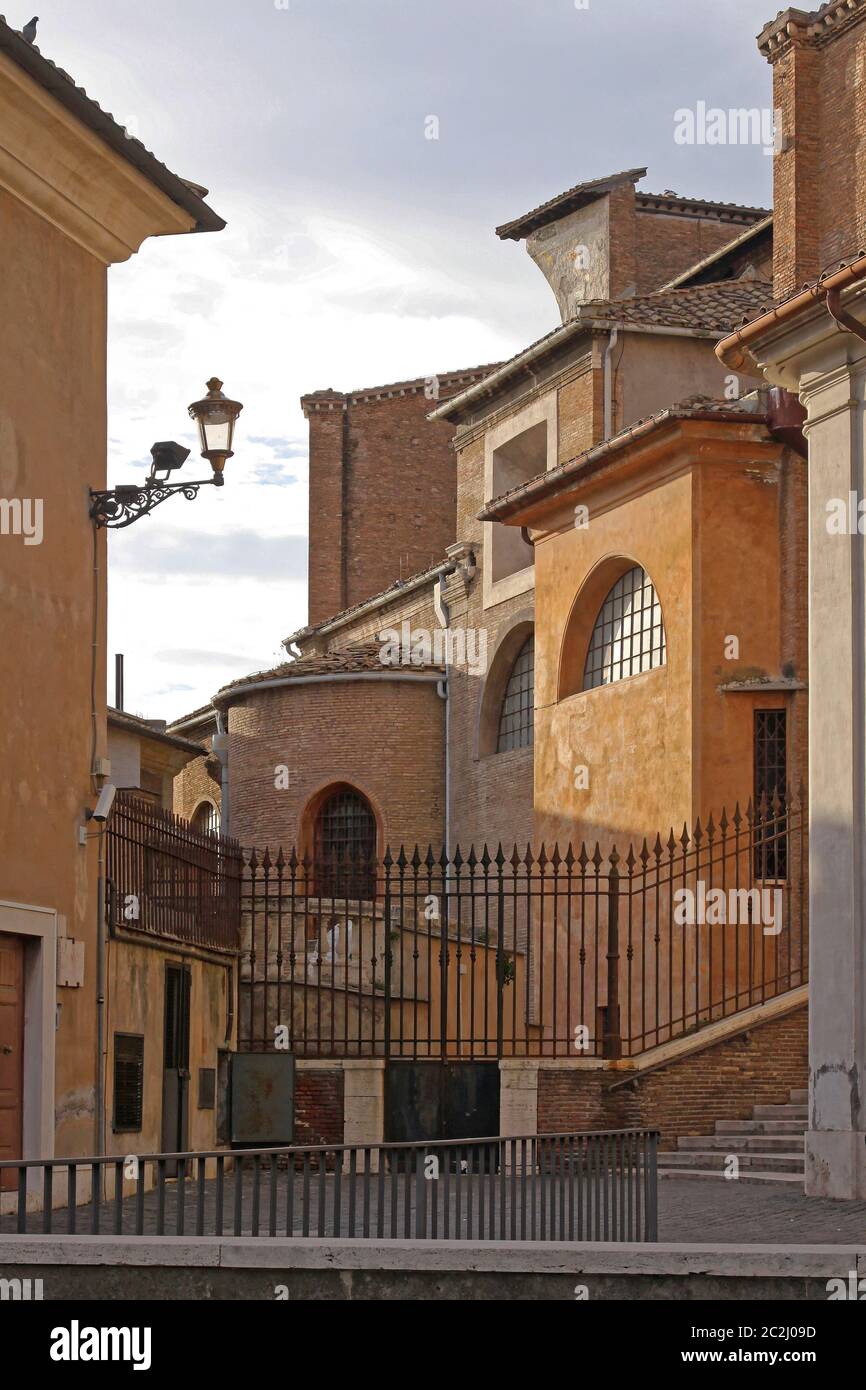 Traditional Old Architecture Buildings in Rome Italy Stock Photo - Alamy