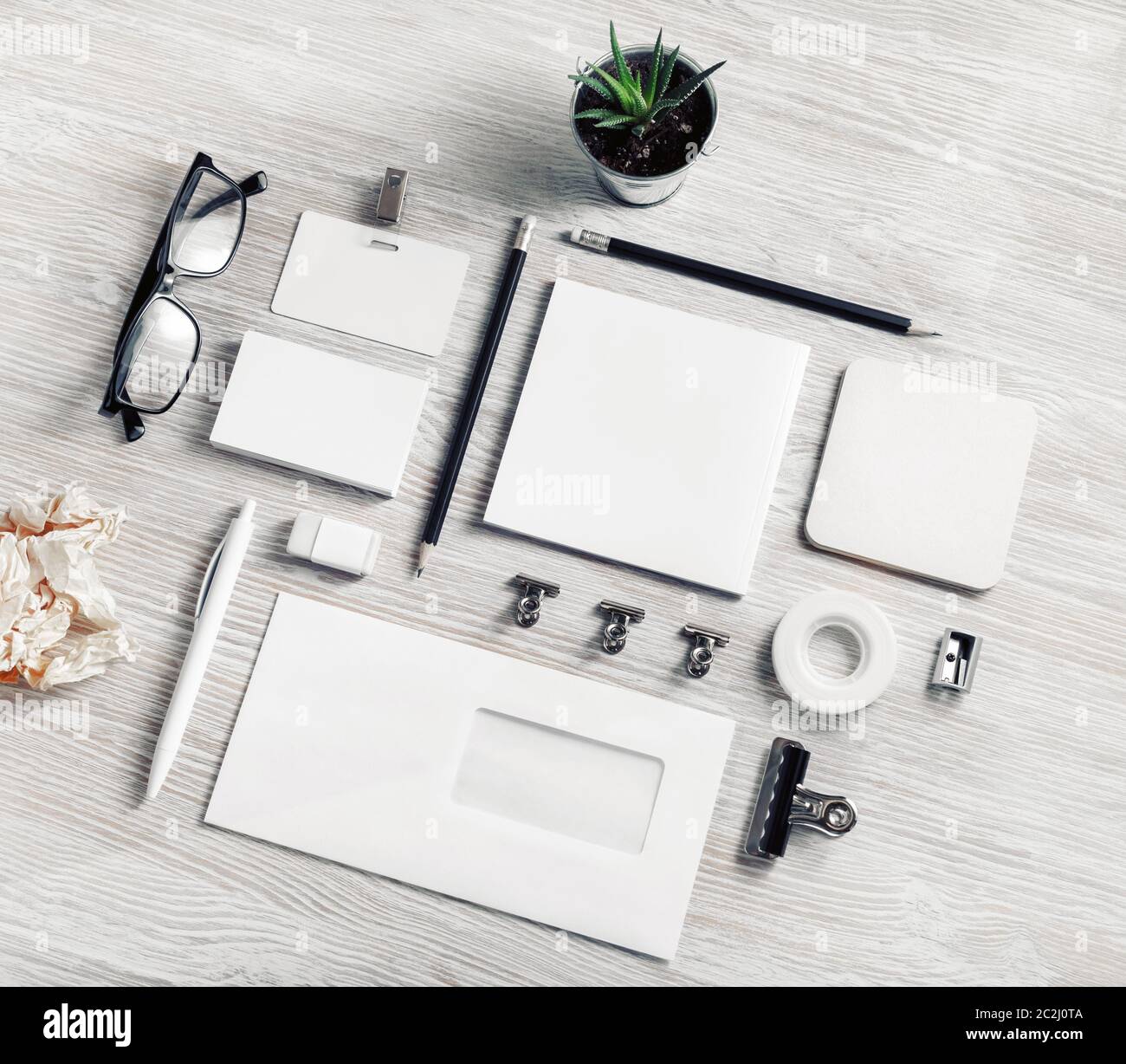 Blank branding identity Stock Photo - Alamy