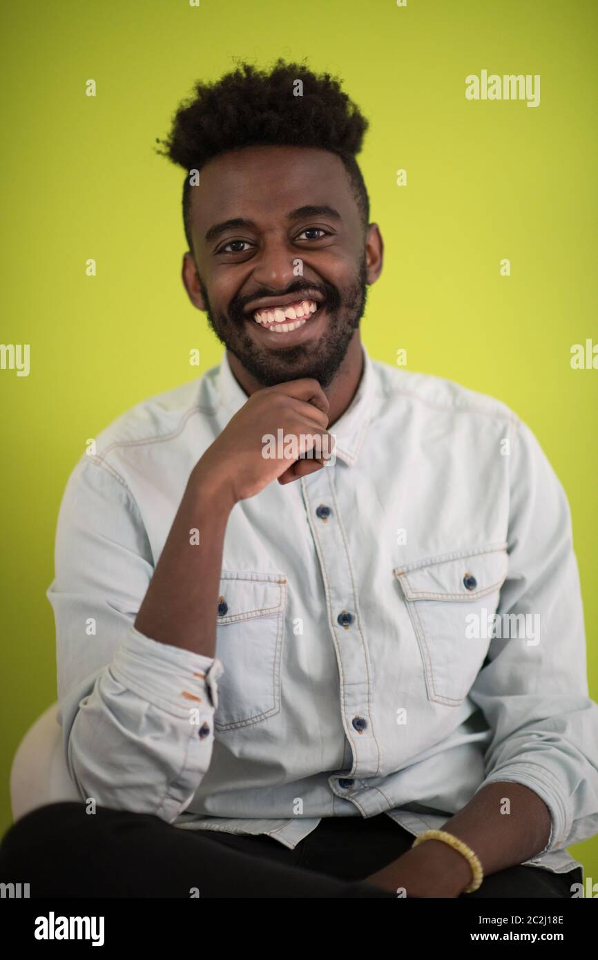 African student using laptop computer Stock Photo - Alamy