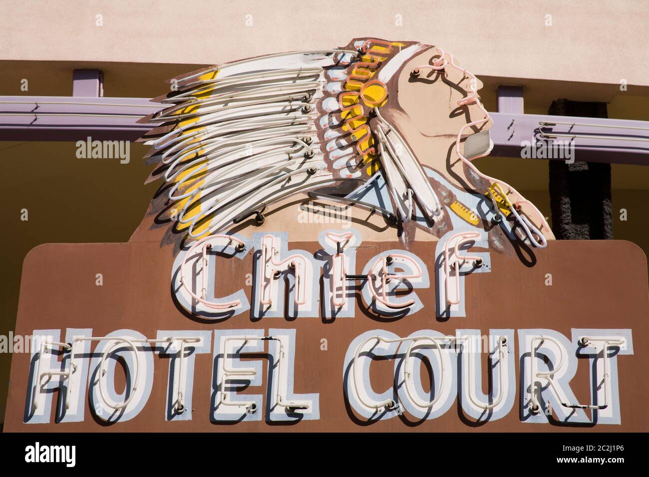 Historic neon signs in the Neonopolis Mall on Fremont Street, Las Vegas ...