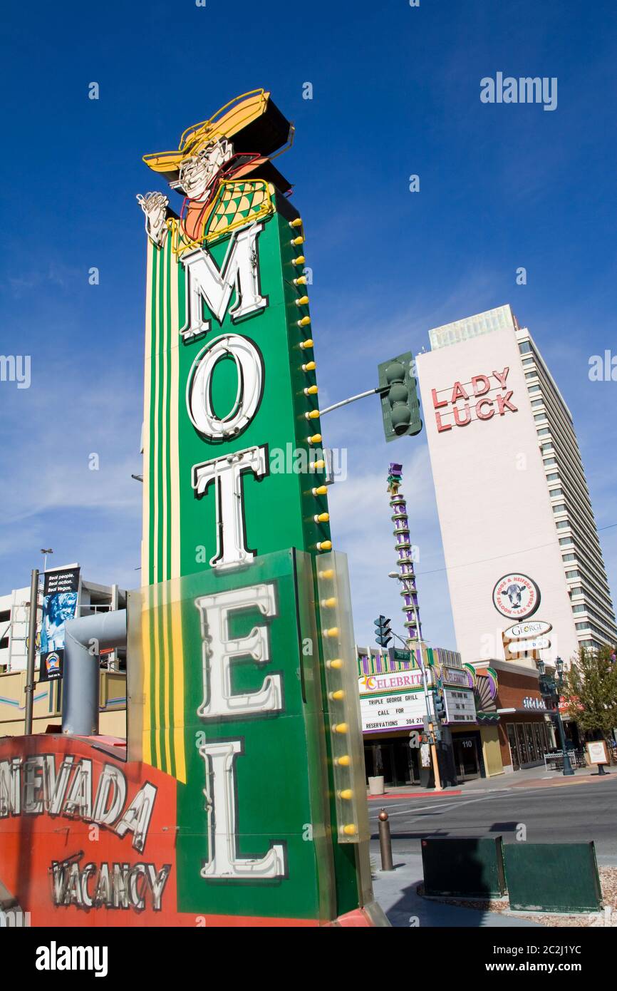 Historic neon sign hi-res stock photography and images - Alamy