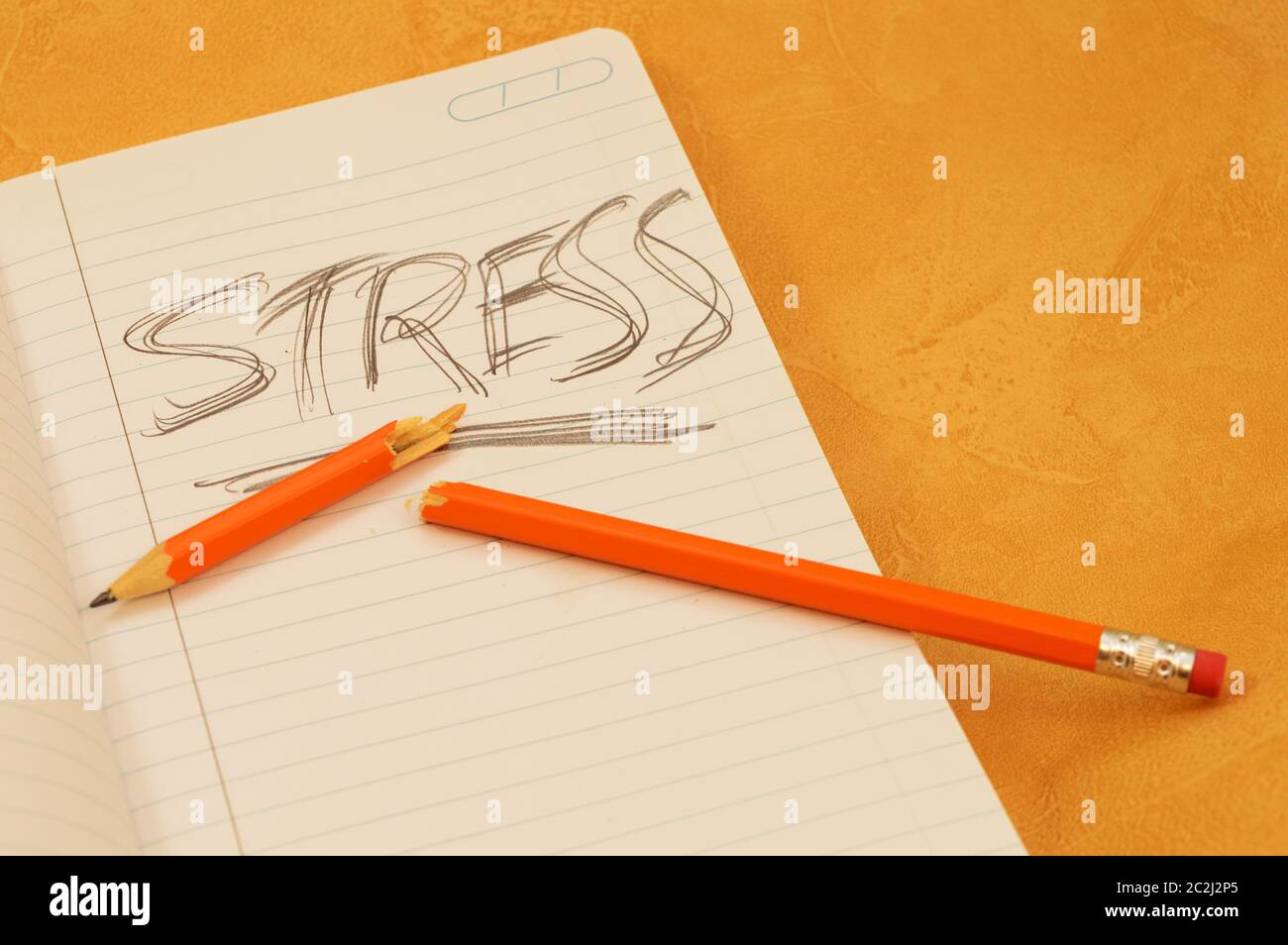 Anger concept broken pencil hi-res stock photography and images - Alamy