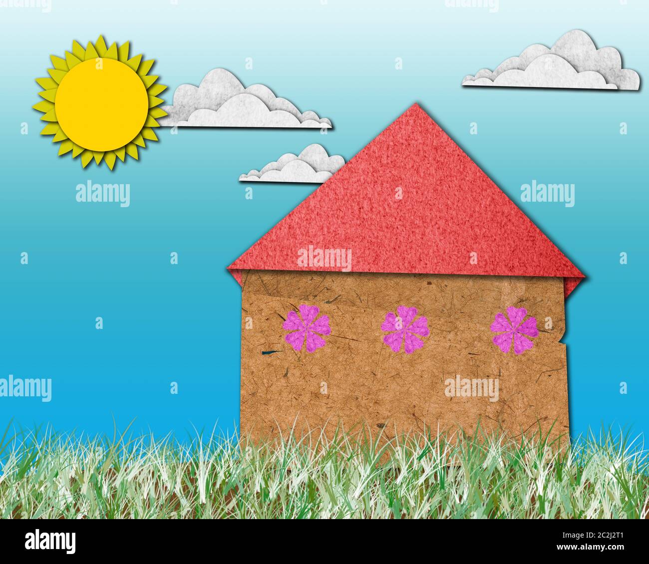 House made of paper hi-res stock photography and images - Alamy