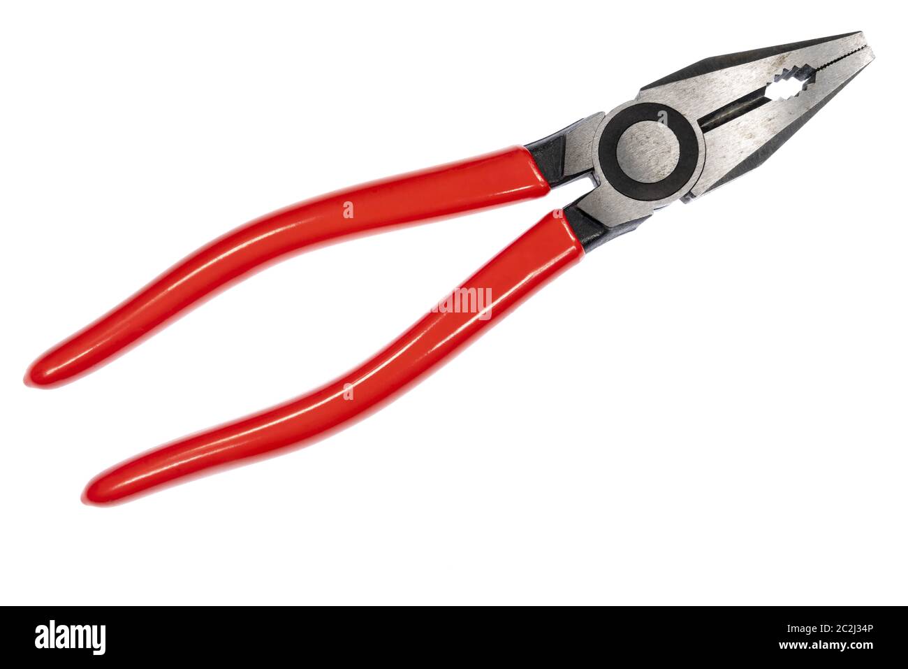 Isolated picture of pliers on a white background Stock Photo - Alamy