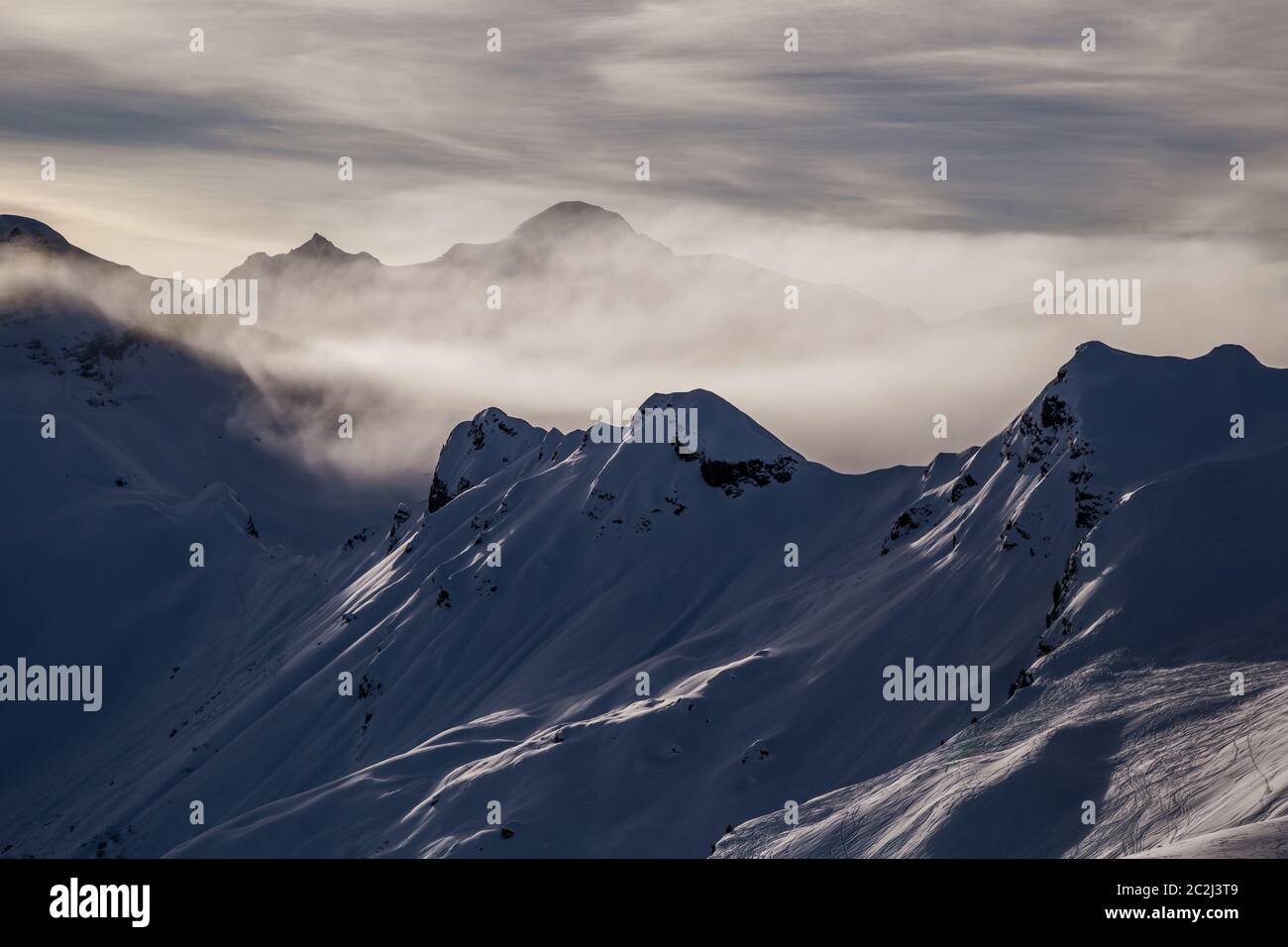 Flaine resort hi-res stock photography and images - Alamy