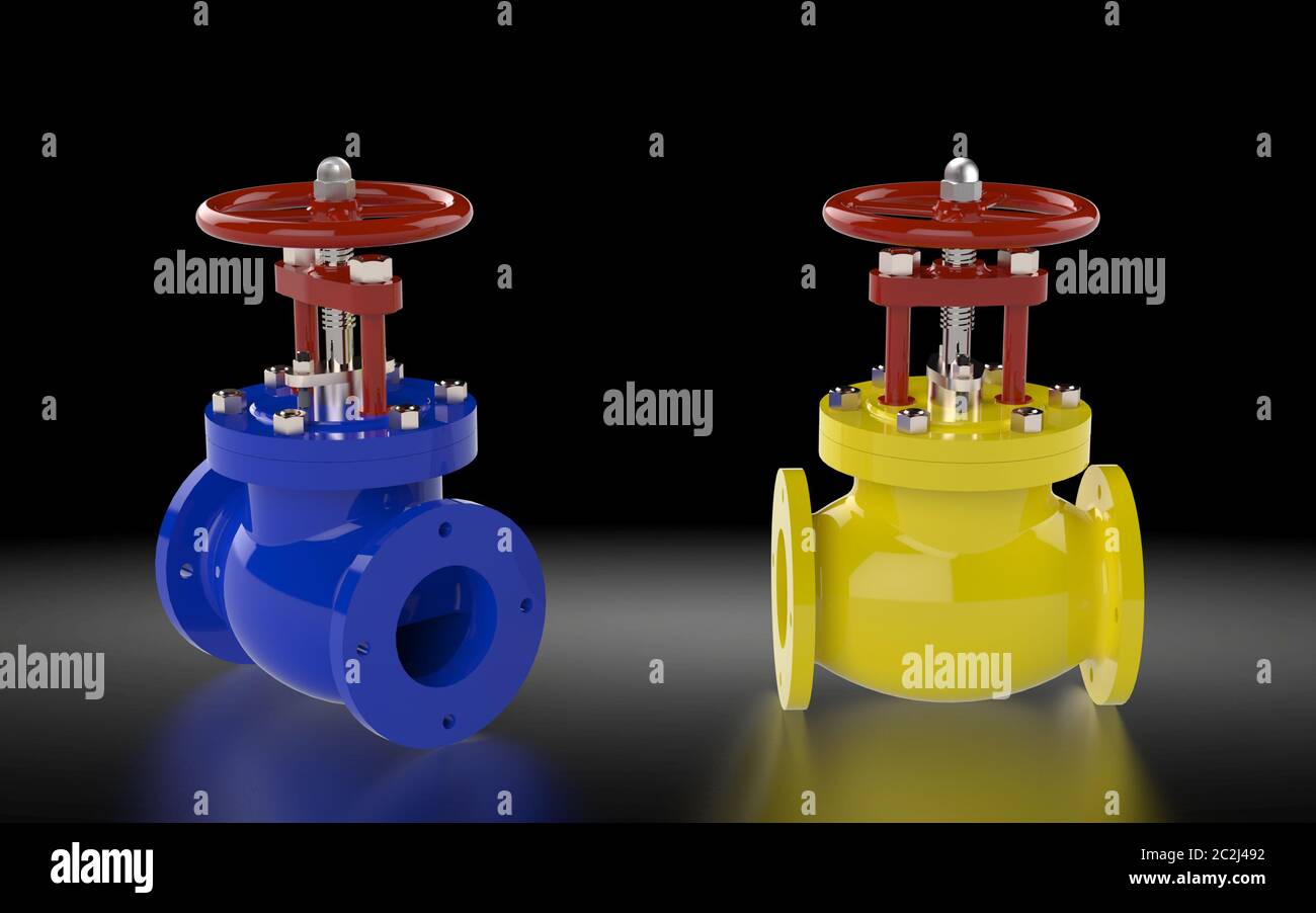 High pressure valves Stock Photo - Alamy