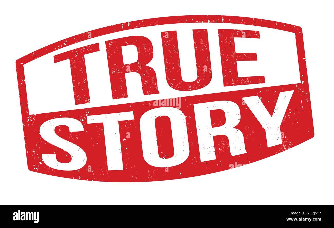 True story sign or stamp on white background, vector illustration Stock Vector Image & Art - Alamy