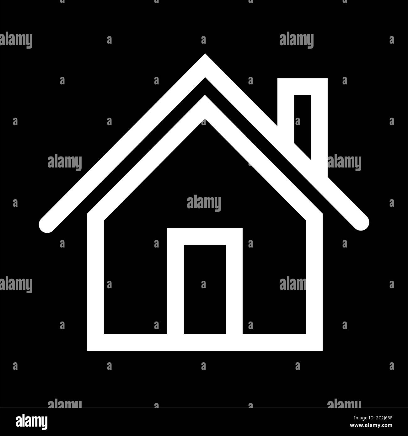 Home Icon, Home Vector Art Illustration Stock Vector Image & Art - Alamy