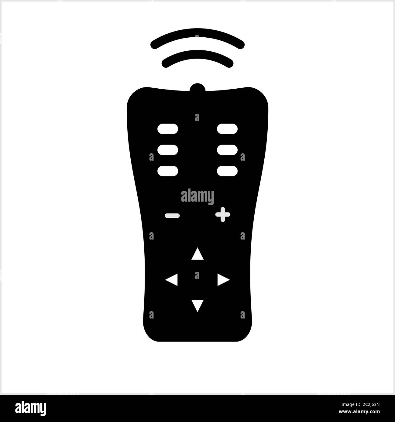 Remote Icon, Remote Vector Art Illustration Stock Vector Image & Art ...