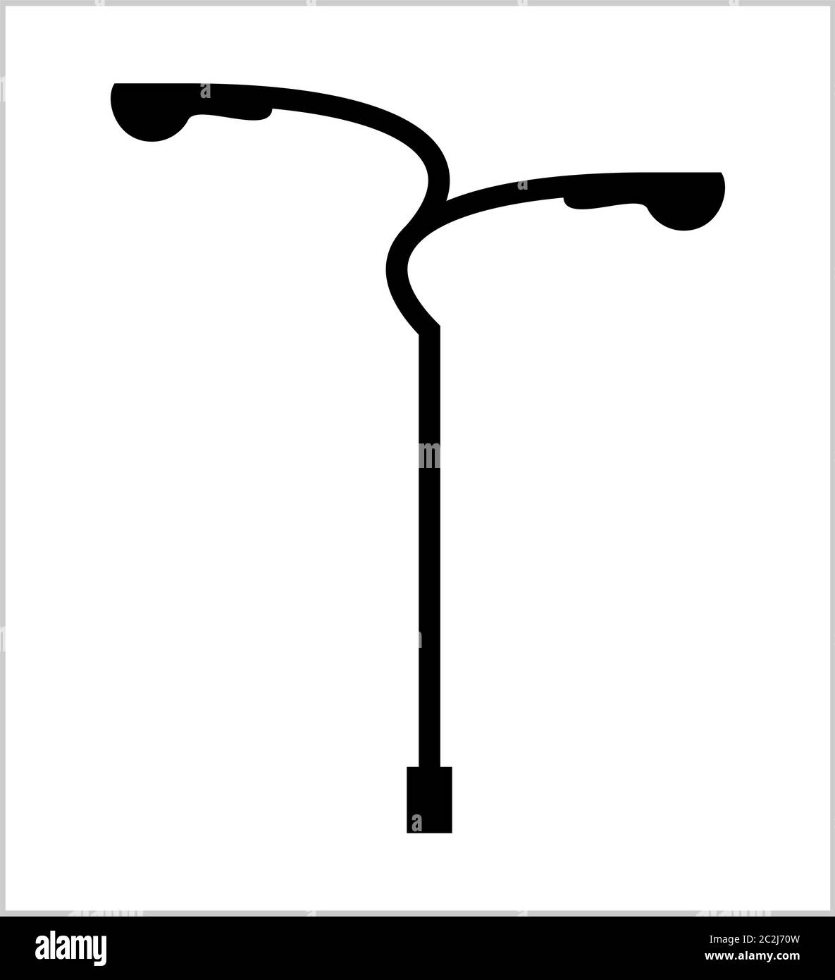 Street Light Icon Vector Art Illustration Stock Vector Image & Art - Alamy