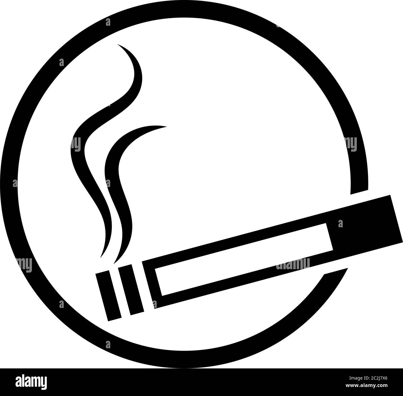 Cigarette Icon, Cigarette Vector Art Illustration Stock Vector Image ...
