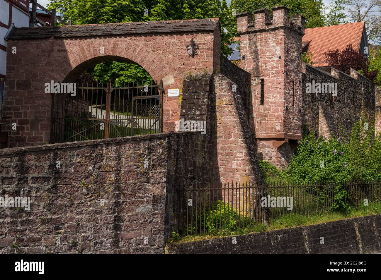 Castle of Rieneck Stock Photo - Alamy