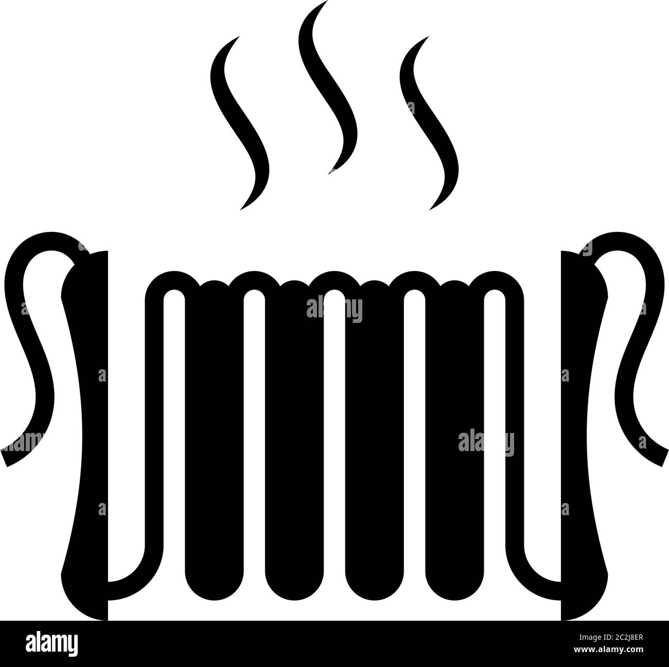 Water heater line icon Cut Out Stock Images & Pictures - Alamy