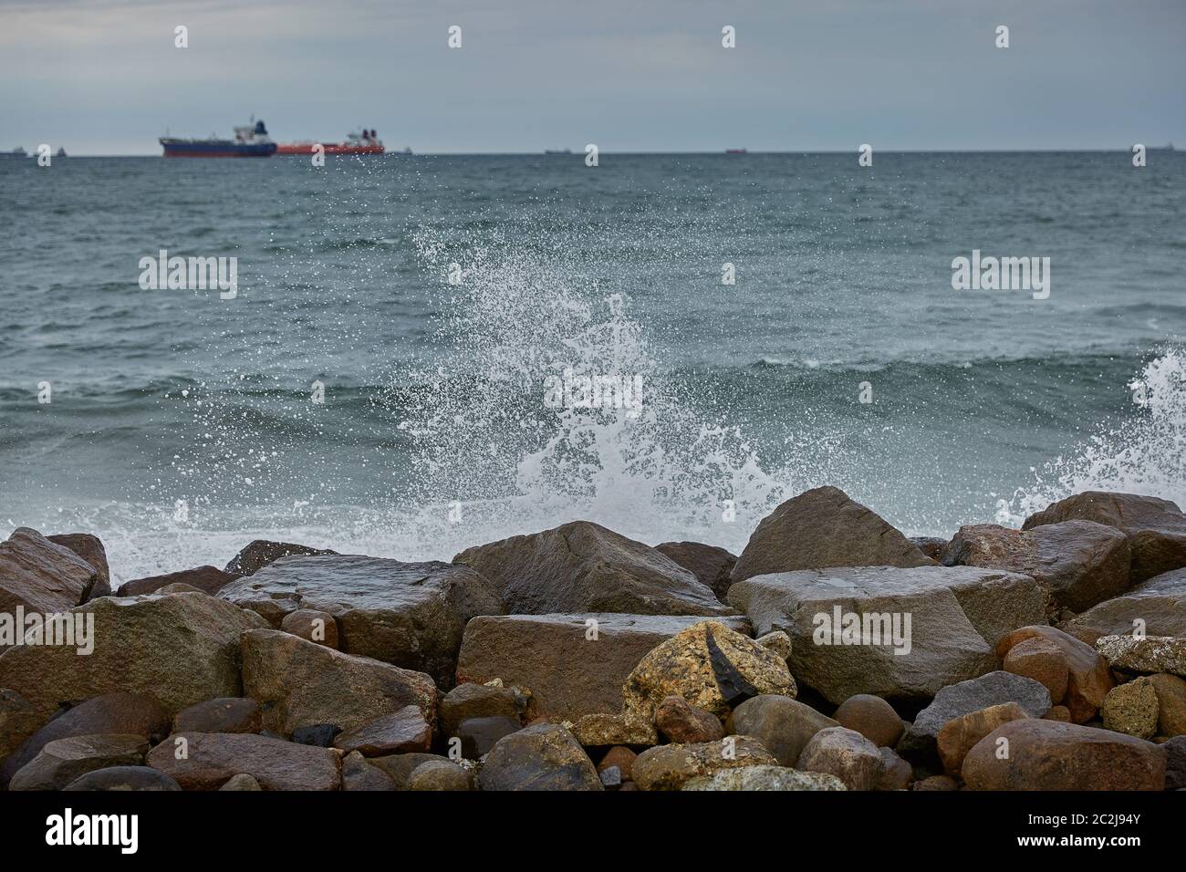 Seaside and landscape near town of Skagen in Denmark Stock Photo - Alamy