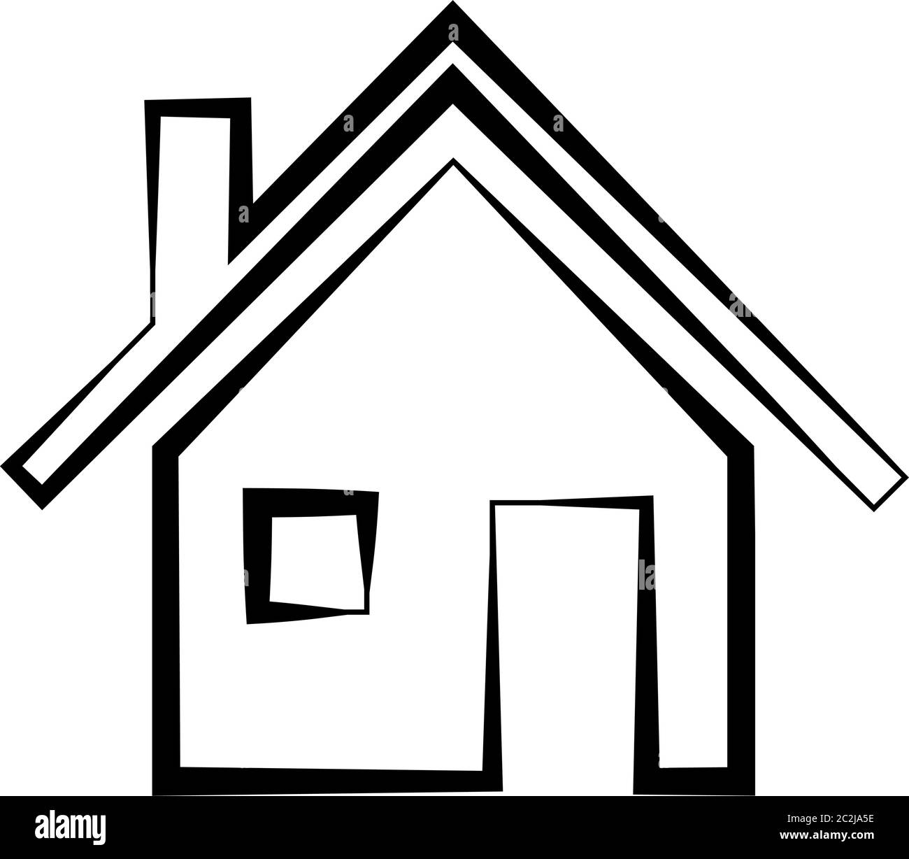 Home Icon, Home Vector Art Illustration Stock Vector Image & Art - Alamy