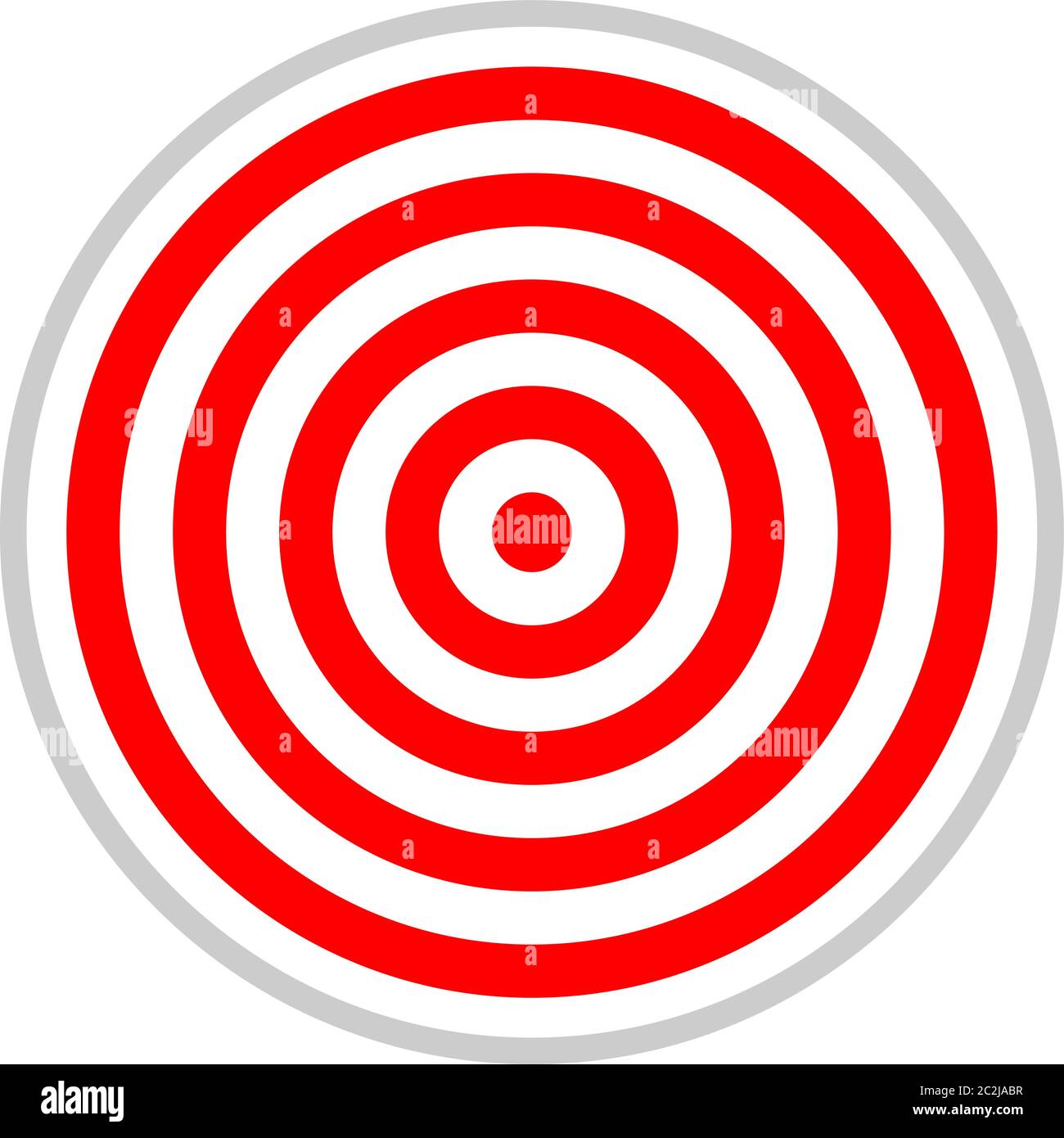 Target Icon, Target Board Vector Art Illustration Stock Vector Image ...