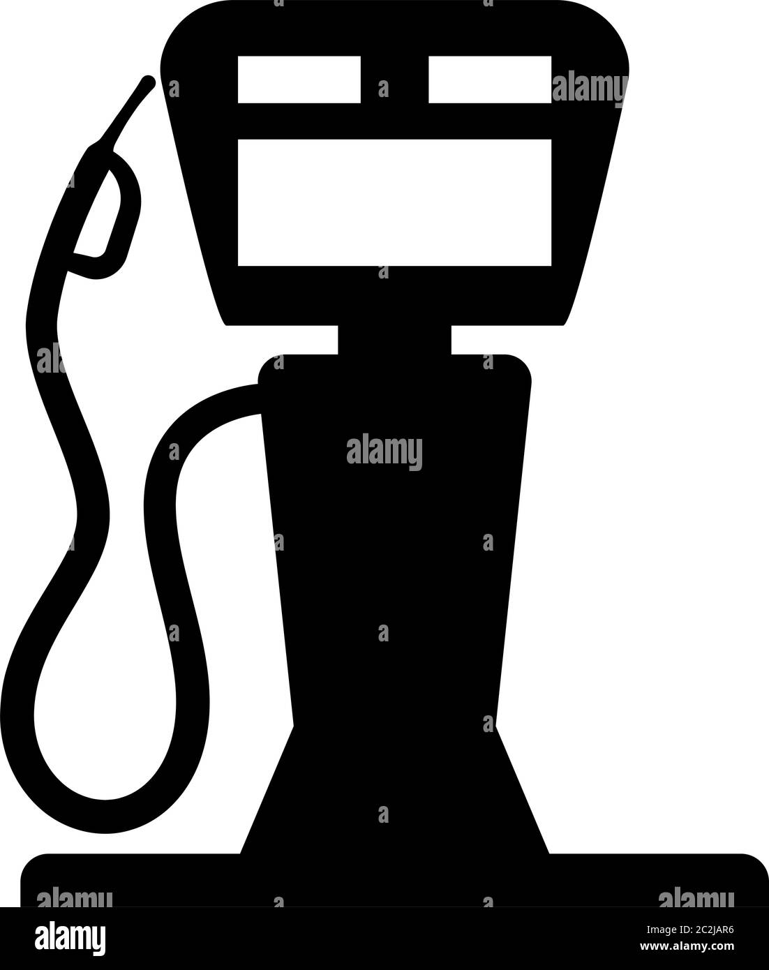Petrol Station Icon Vector Art Illustration Stock Vector Image & Art ...