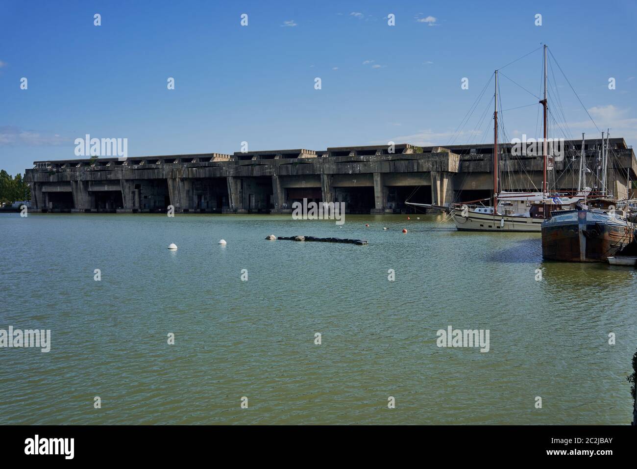 German submarine base hi-res stock photography and images - Alamy