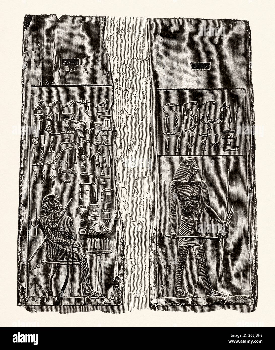 Portrait Panel Of Hesy Ra