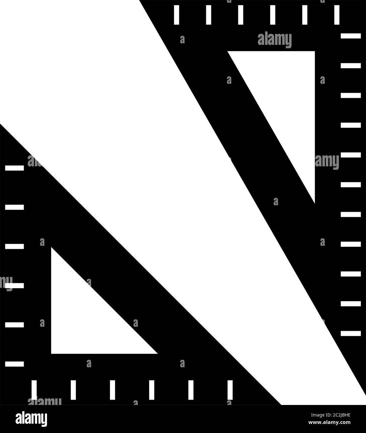 Rule triangle Stock Vector Images - Alamy