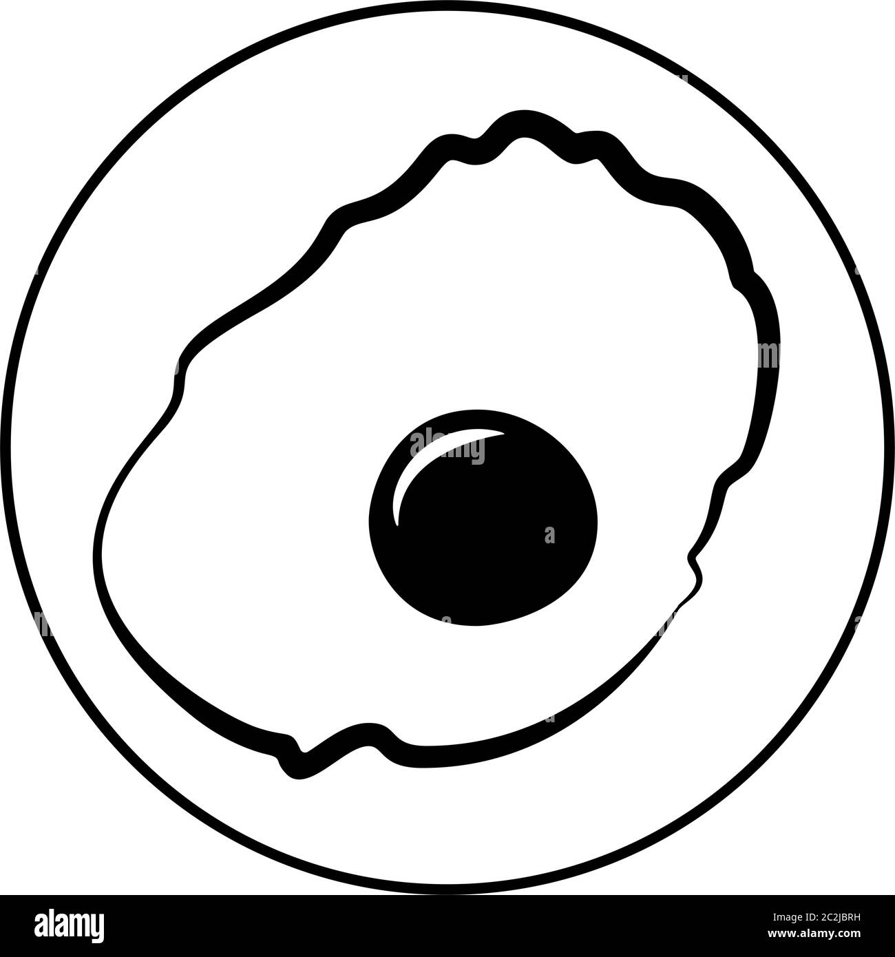 Omelet Icon, Omelette Icon Vector Art Illustration Stock Vector Image ...