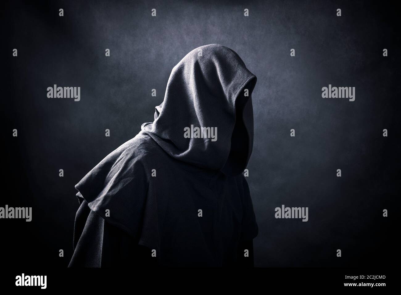 Ghostly figure in the dark Stock Photo - Alamy