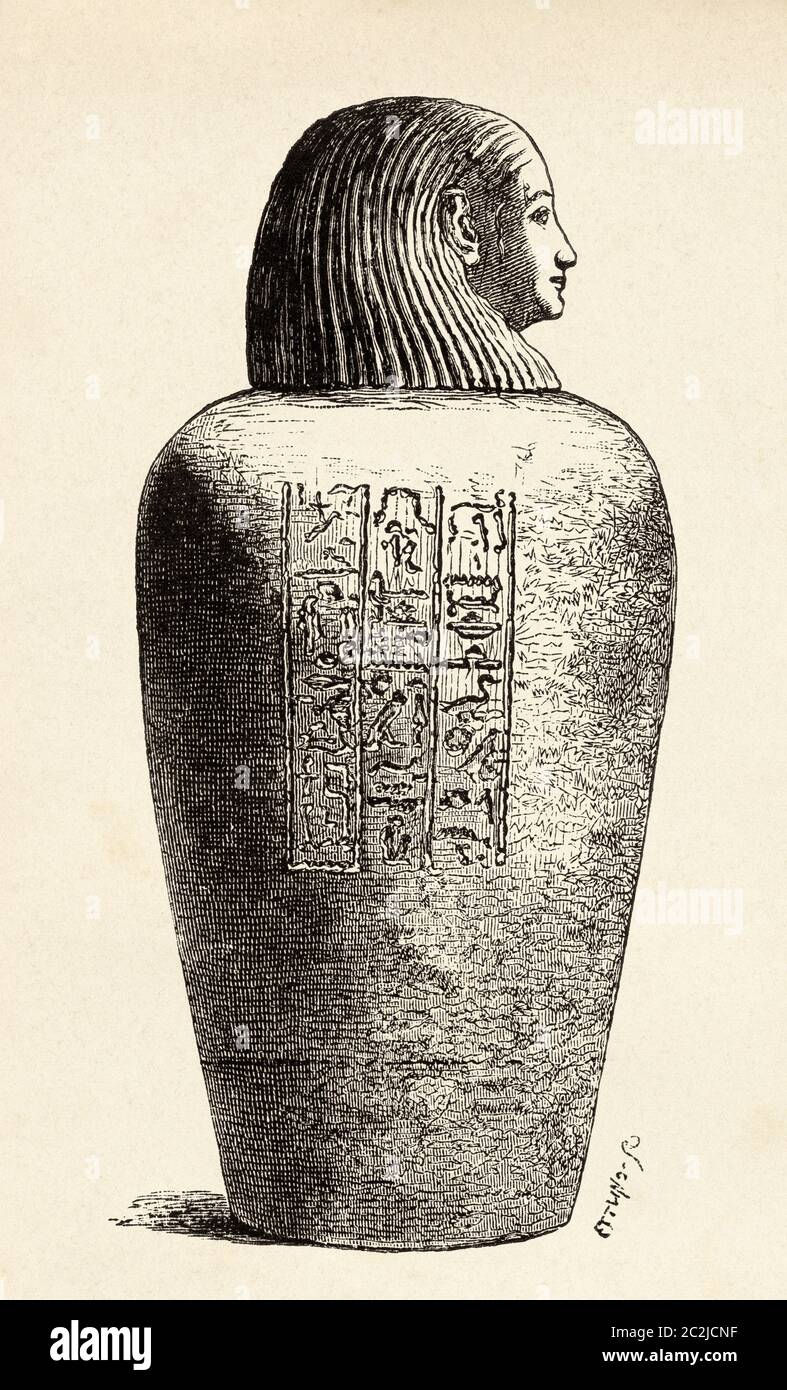 Canopic Jar Drawings Africa