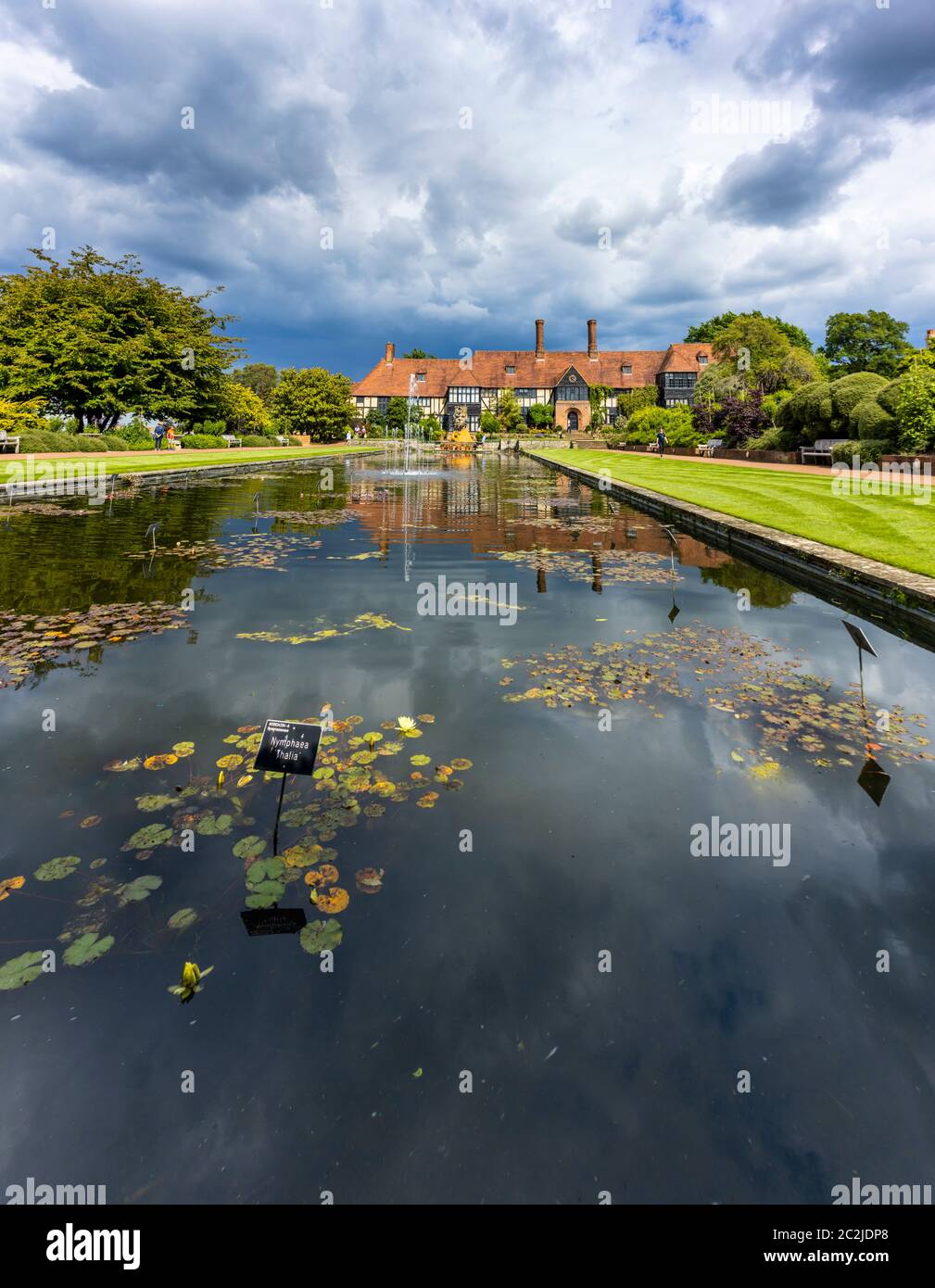 View of the iconic, historic Laboratory Building along the Jellicoe ...