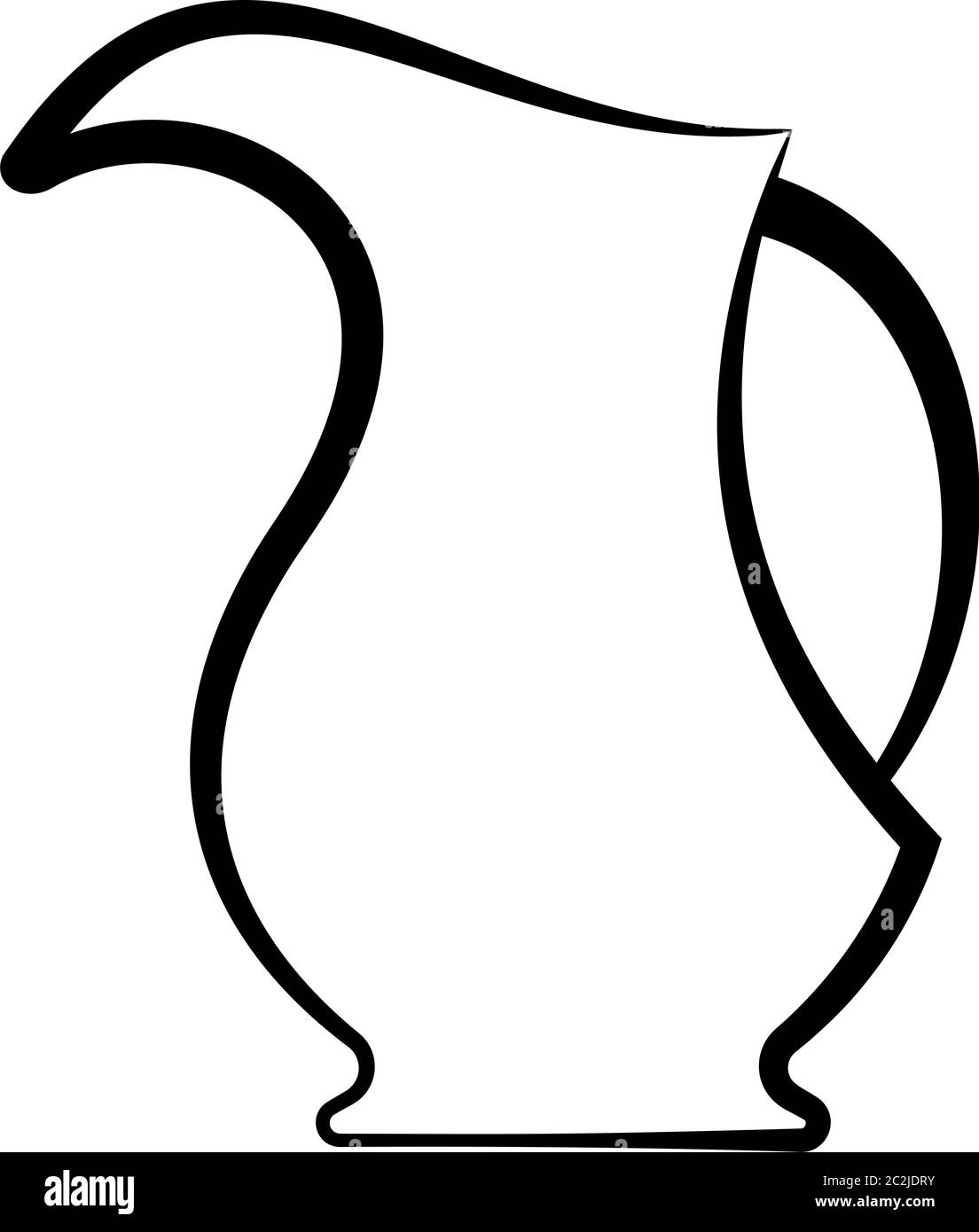 Jug Icon, Jug Vector Art Illustration Stock Vector Image & Art - Alamy