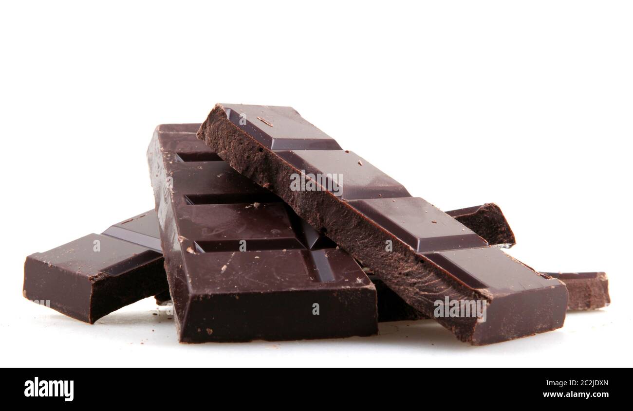 dark chocolate bar Stock Photo - Alamy