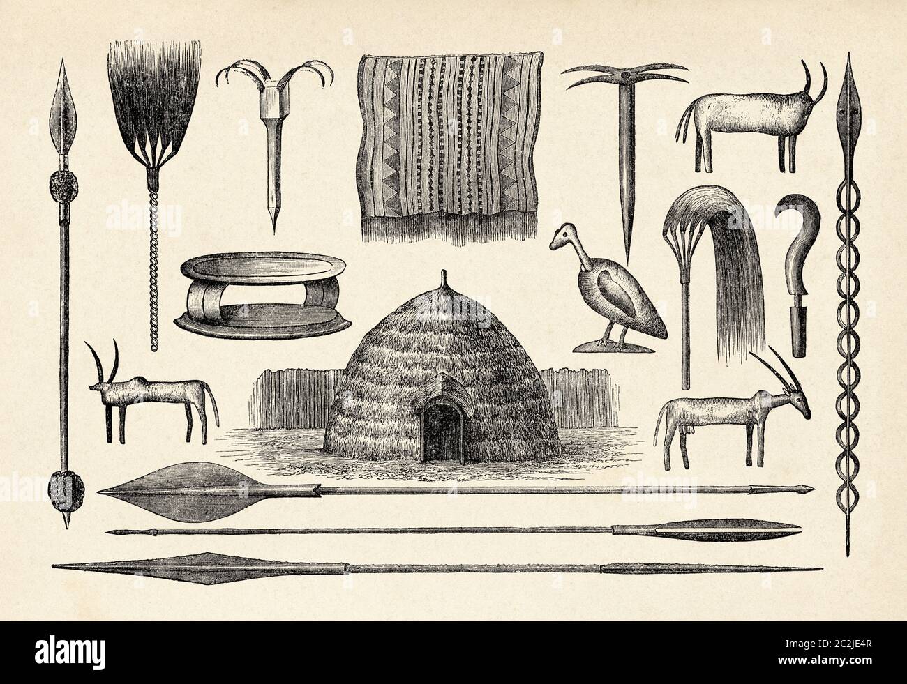 Weapons, everyday objects and housing of the Karagwe Kingdom in ...