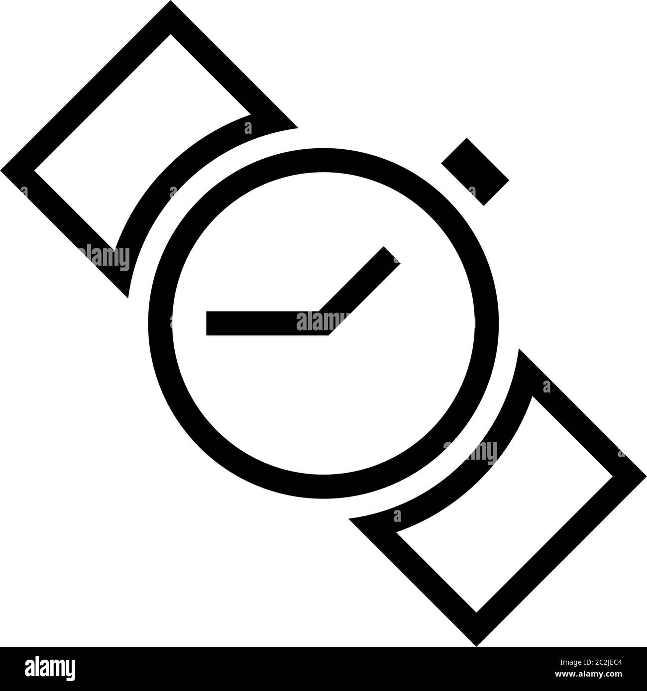 Watch Icon, Watch Vector Art Illustration Stock Vector Image & Art - Alamy