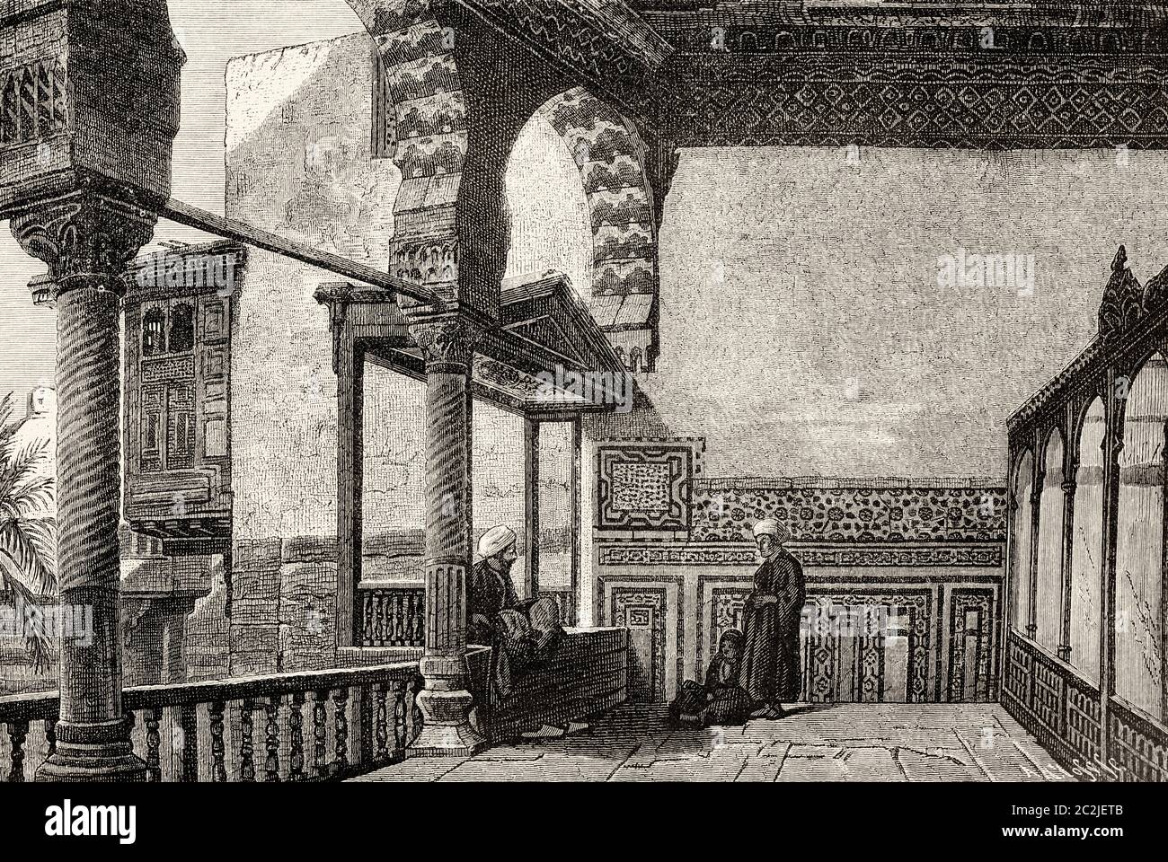 Ancient Egyptian Pharaoh Palace