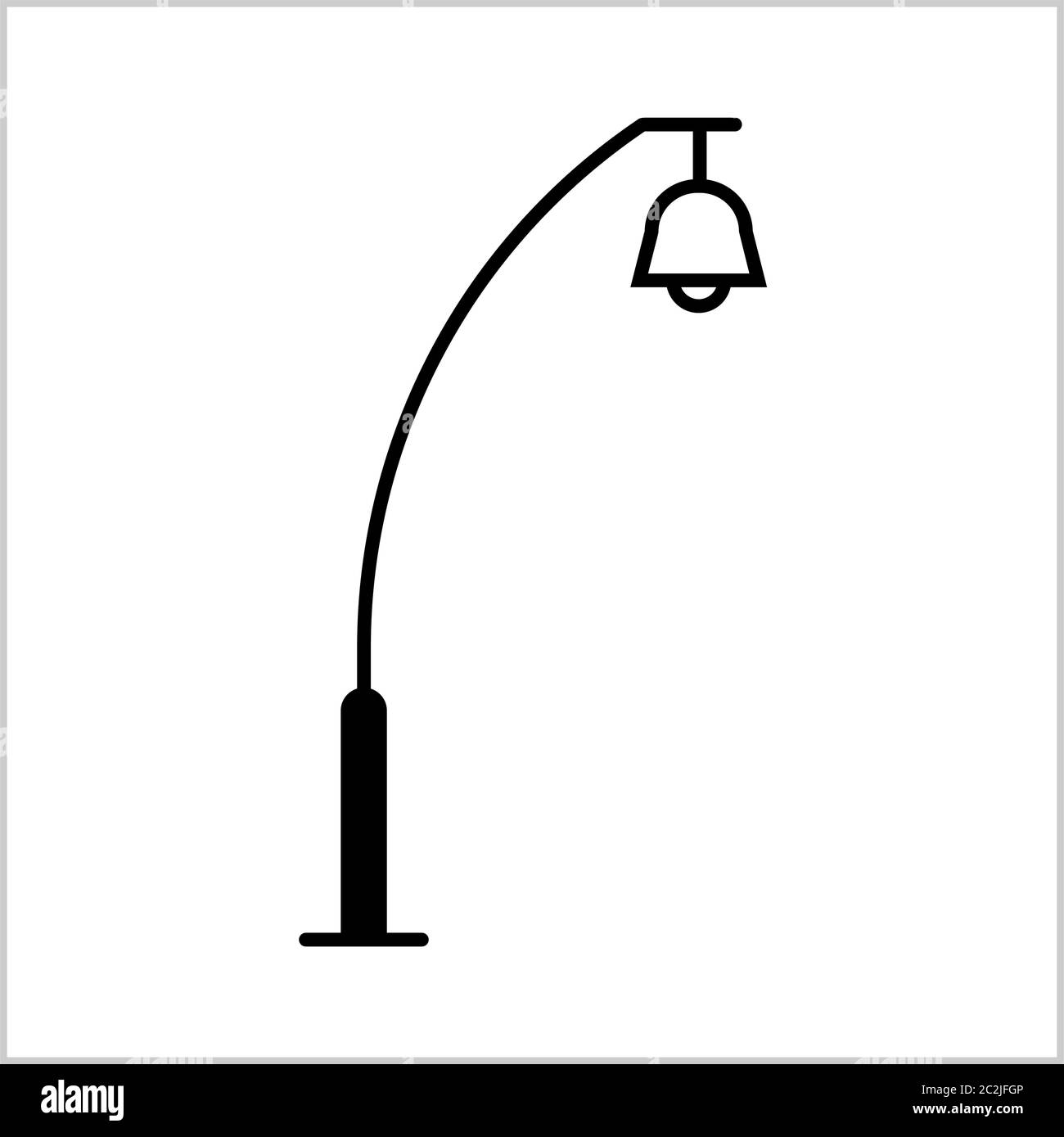 Street Light Icon Vector Art Illustration Stock Vector Image & Art - Alamy