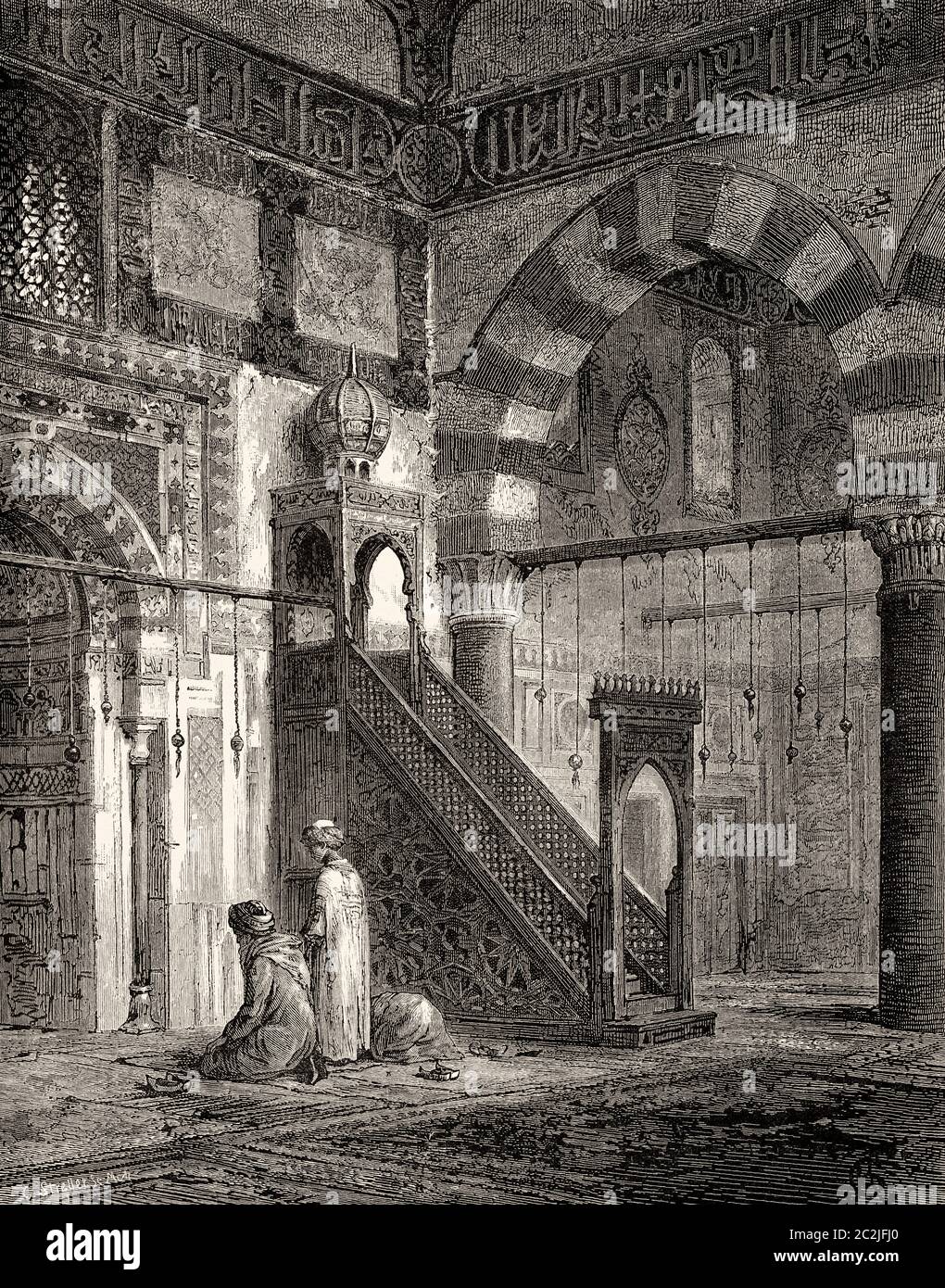 Mimbar Mosque of Muhammad Ali Pasha or Alabaster Mosque on the Citadel ...