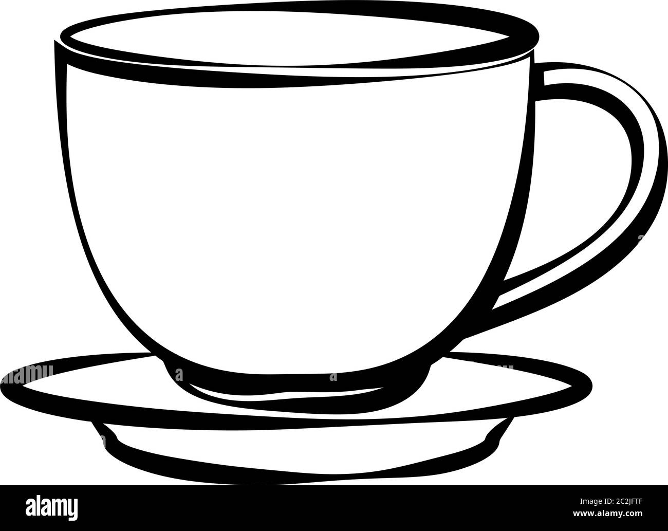 Tea Coffee Cup Designs Vector Art Illustration Stock Vector Image & Art ...